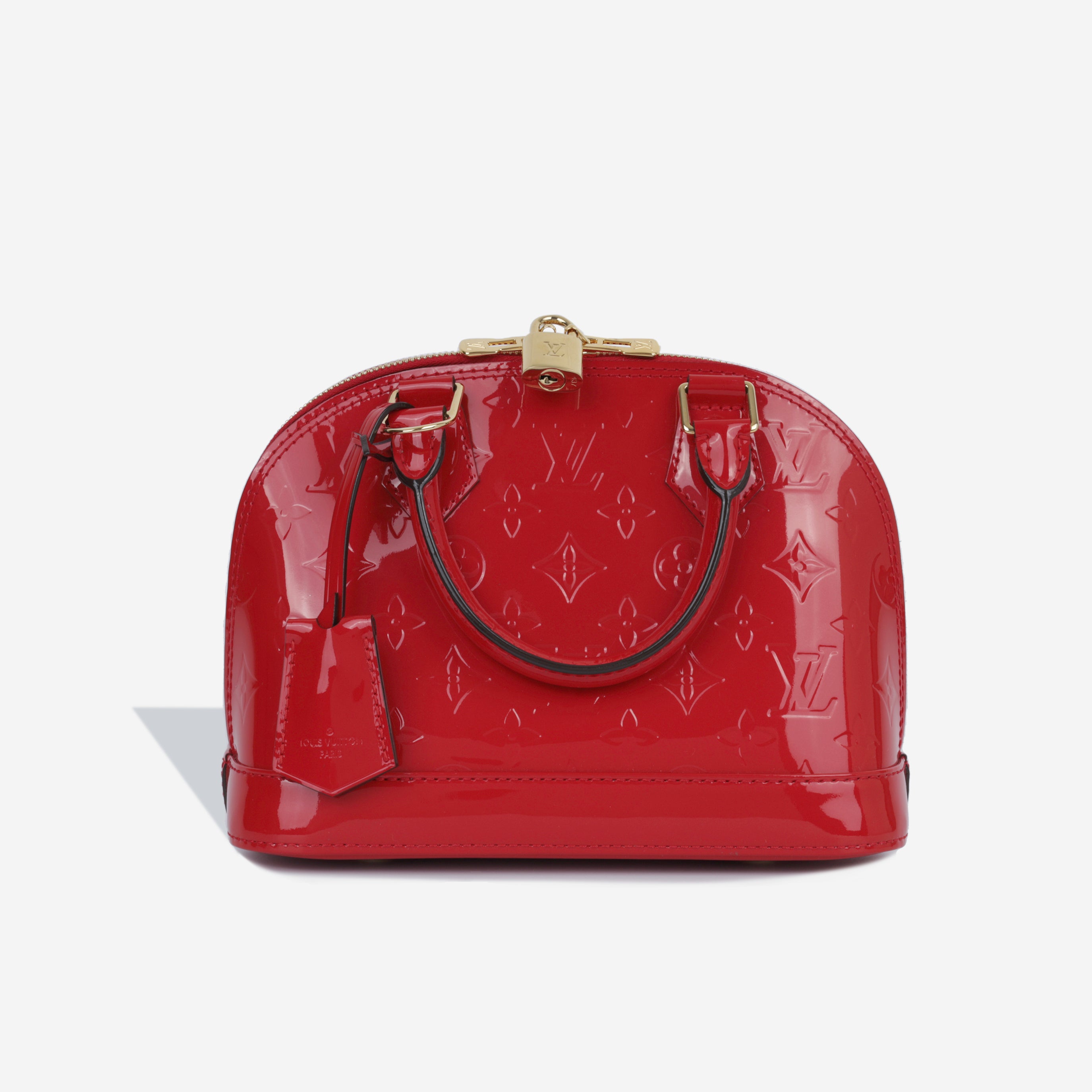 Louis Vuitton - Alma BB - Red Vernis - Unused - 2014 – Bagista