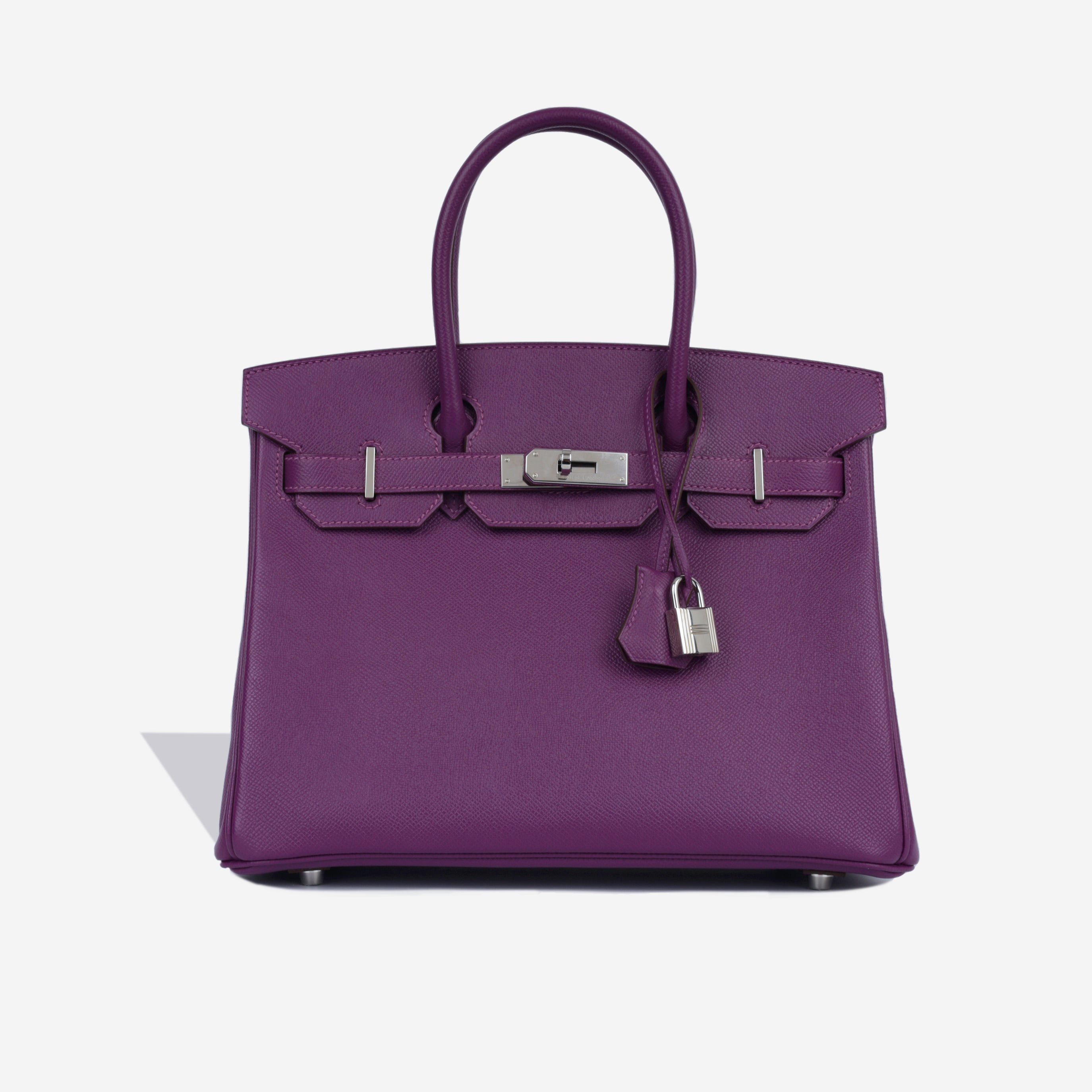 Hermès - Birkin 30 - Anemone Epsom - PHW - 2014 – Bagista