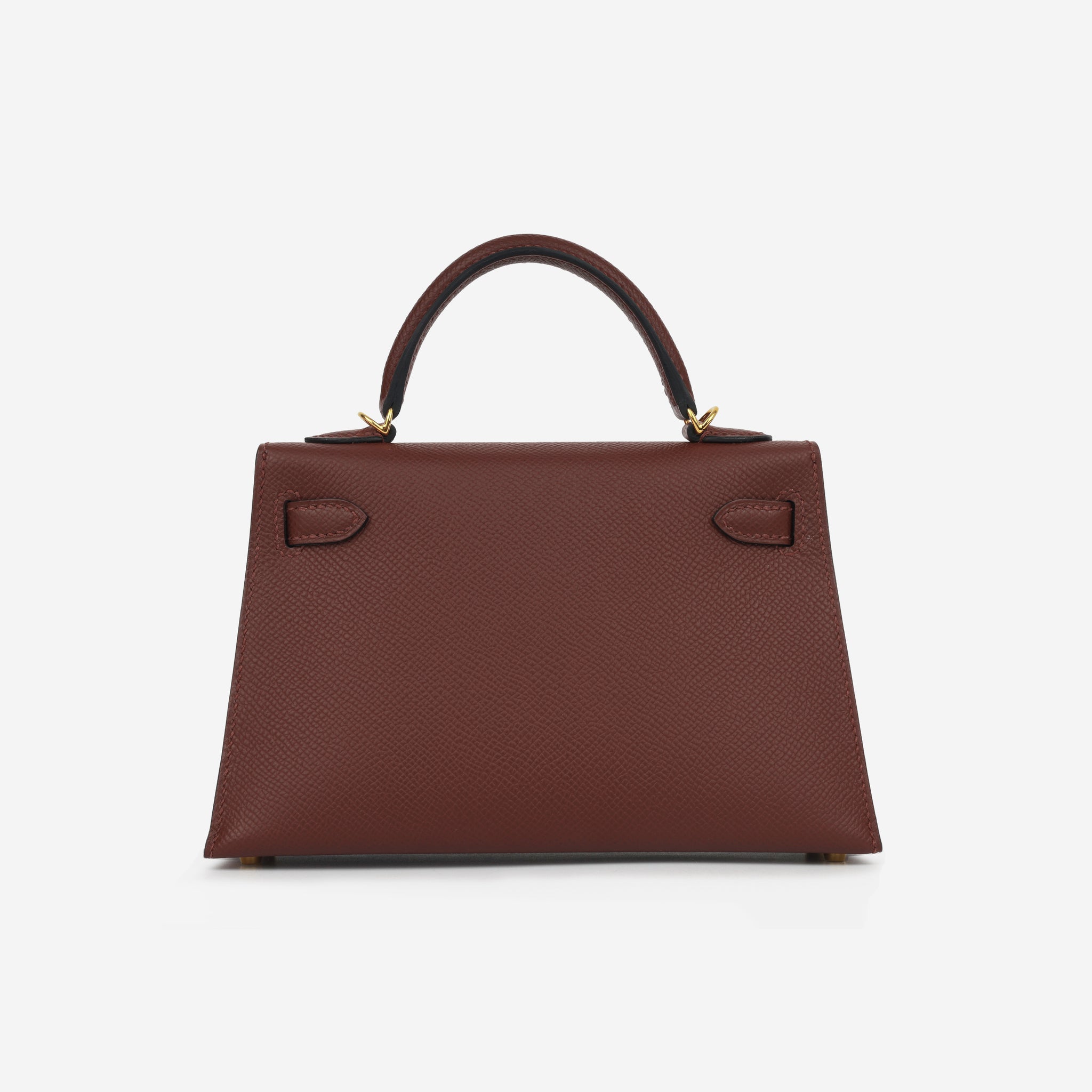Hermès - Mini Kelly 20 - Mini Kelly - Rouge Sellier Epsom - GHW - Brand ...