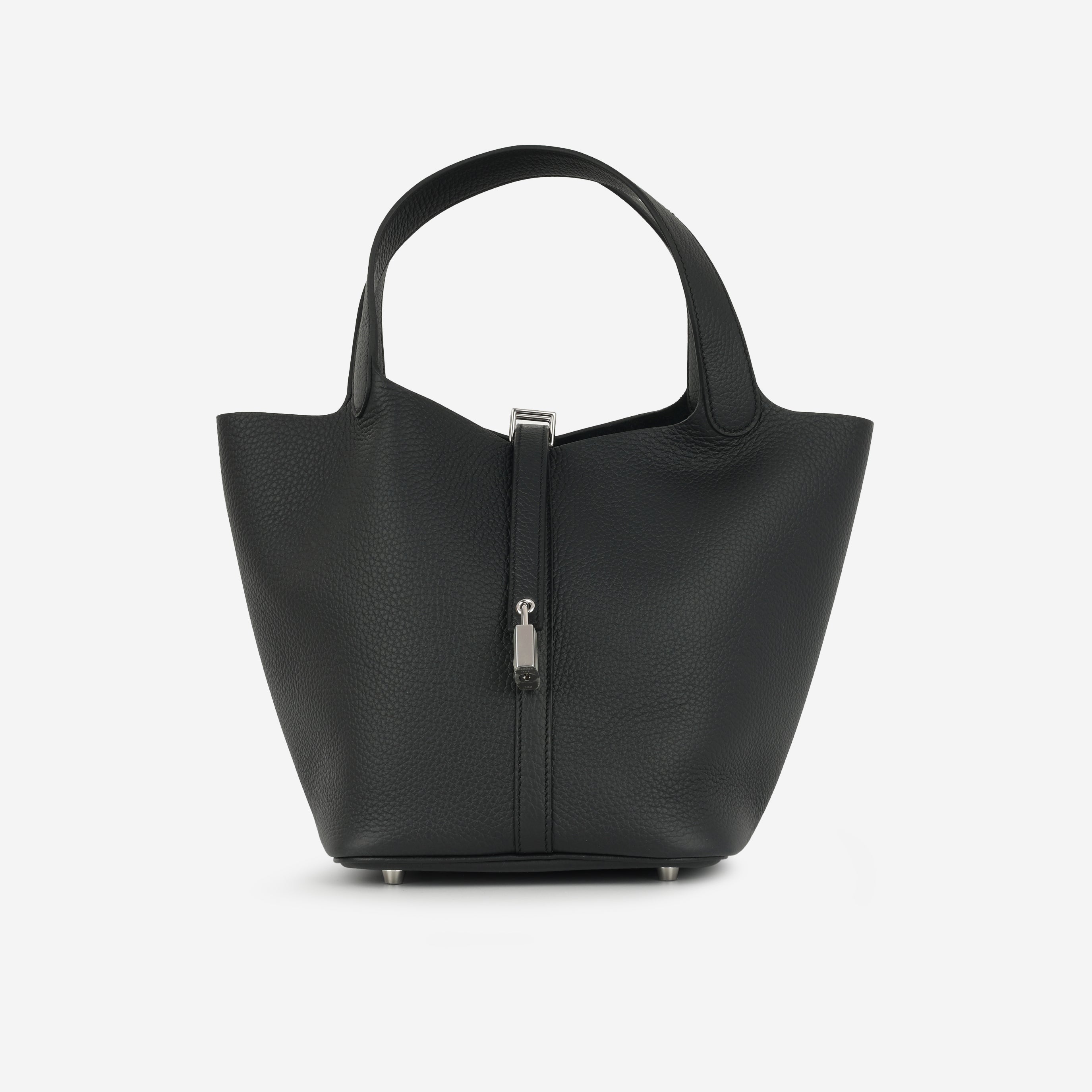 Buy Hermès Picotin 22 Black Clemence PHW – Bagista London