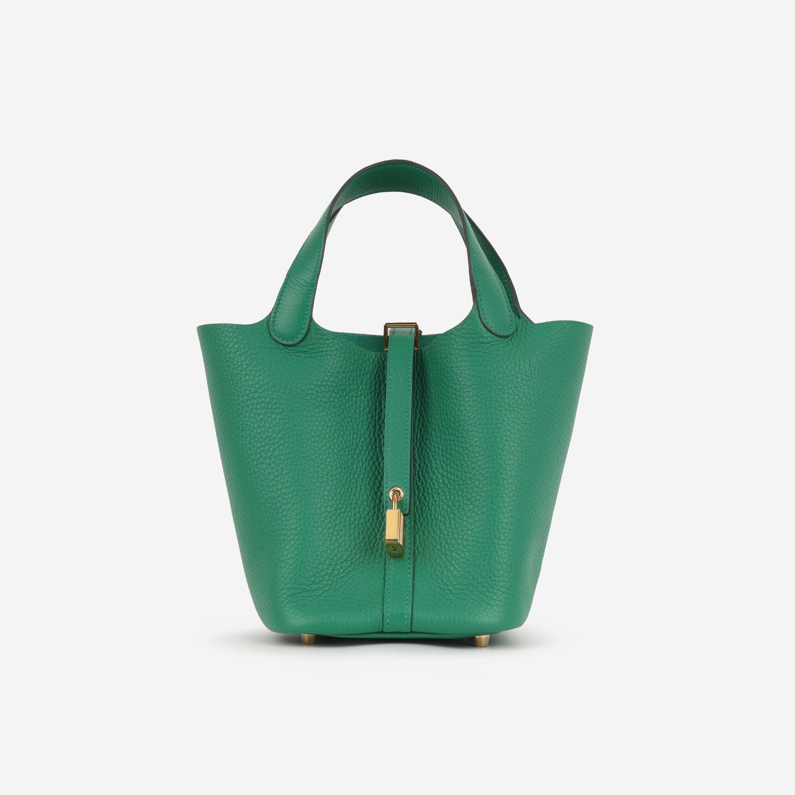 Hermès - Picotin 18 - Vert Vertigo Clemence GHW - Brand New - 2024 ...