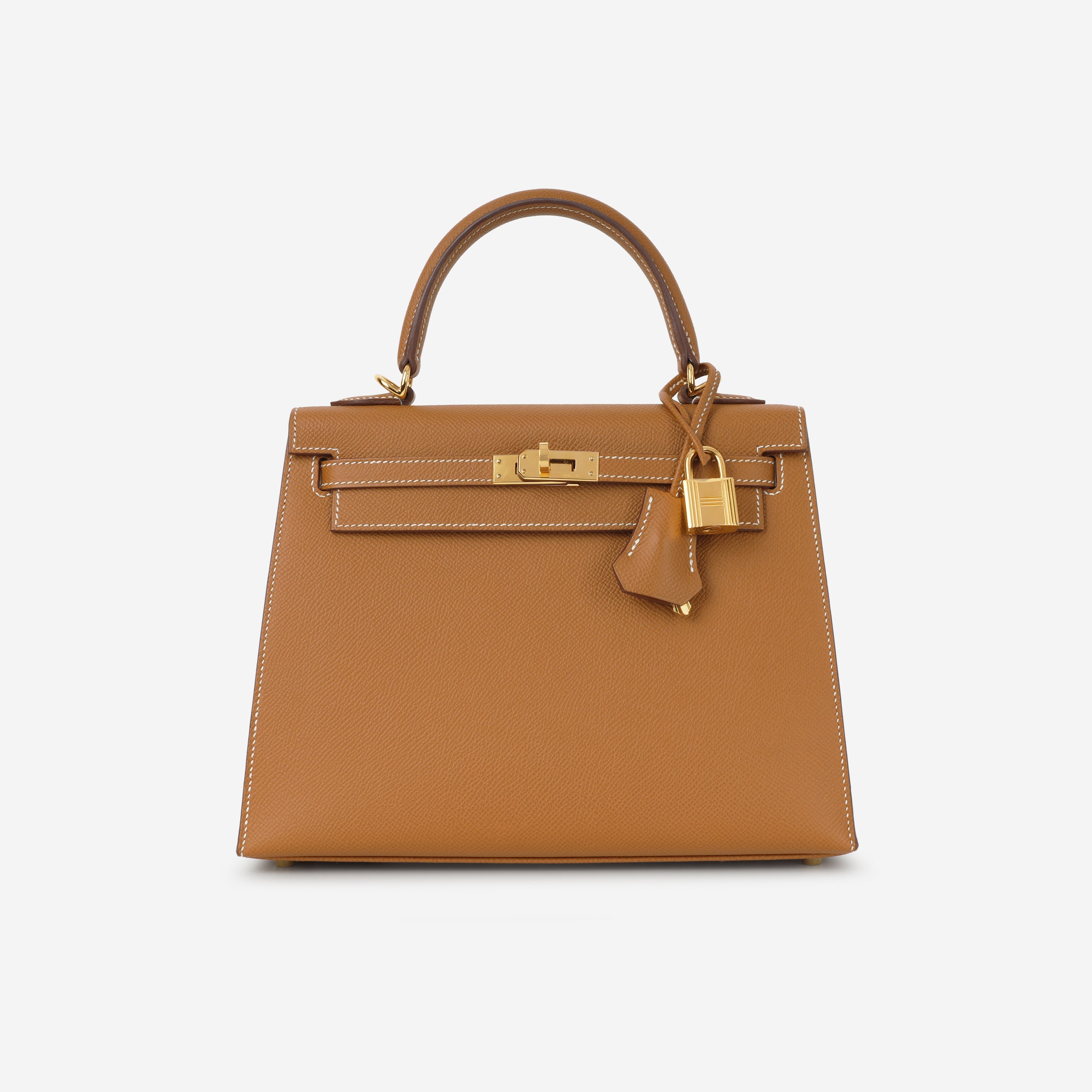 Hermès - Kelly 25 - Gold Epsom GHW - 2023 - Pre-Loved – Bagista