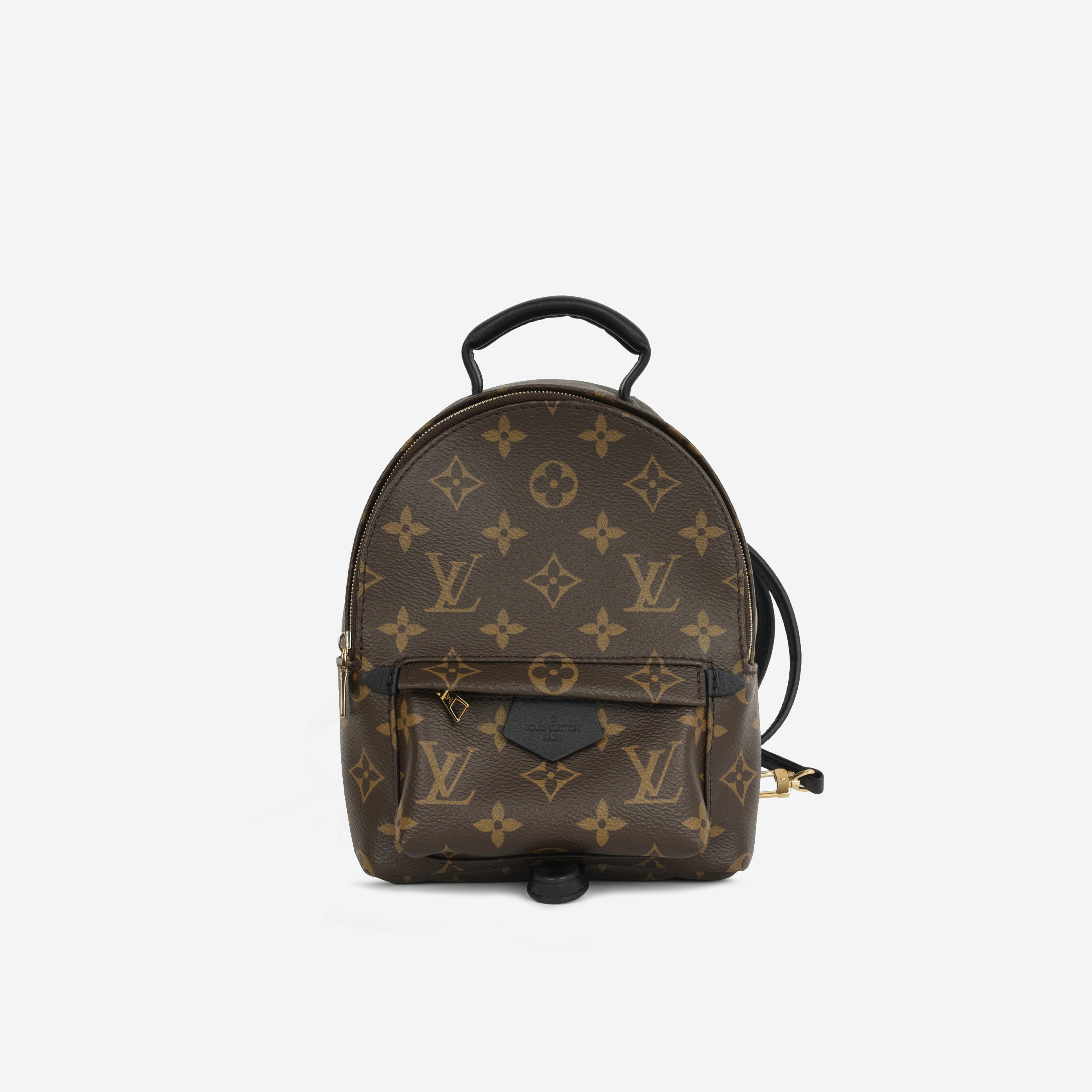 Louis Vuitton - Mini Palm Springs Backpack - Monogram GHW - Pre Loved ...