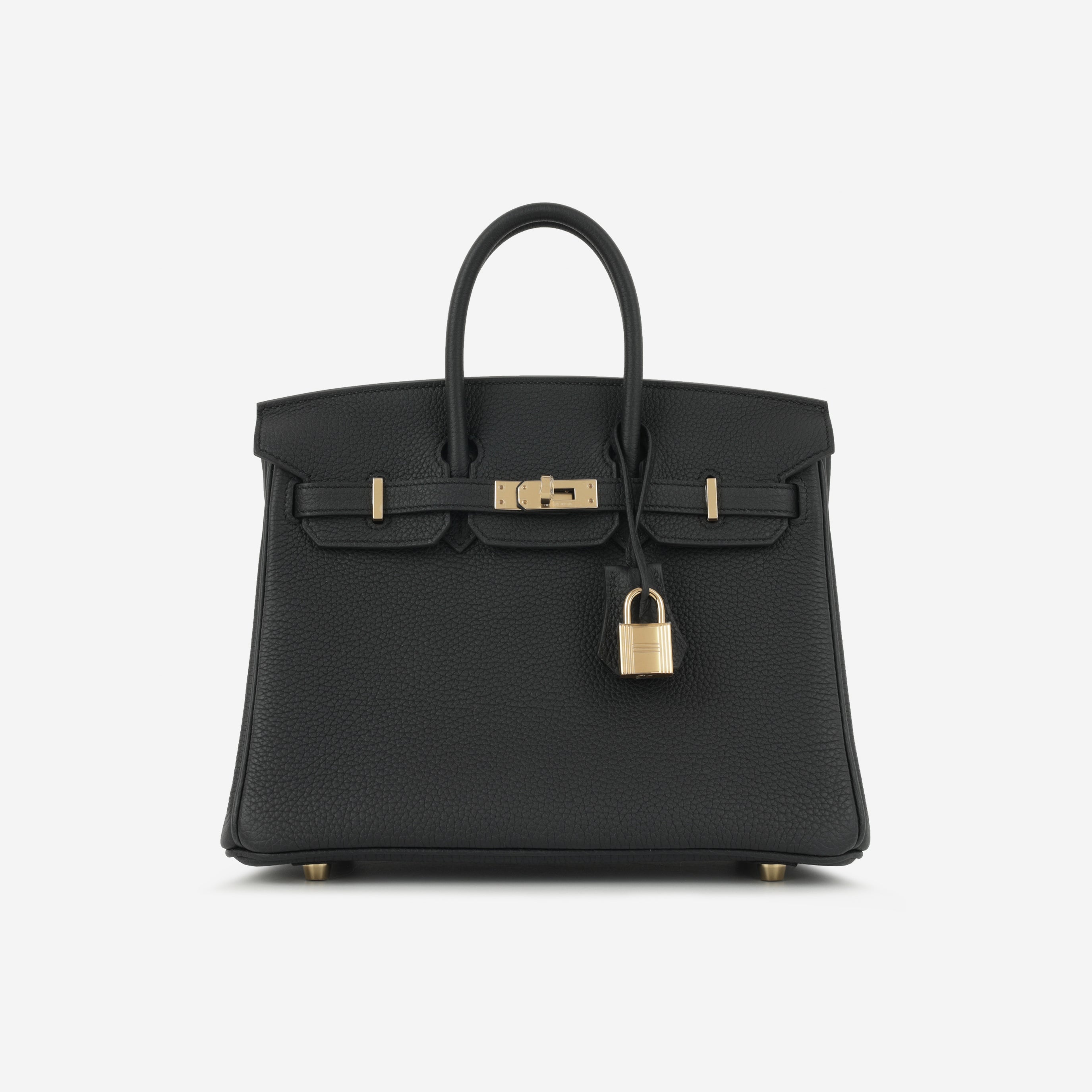 Hermès Birkin 25 - Black Togo Permabrass Hardware | Brand New ...