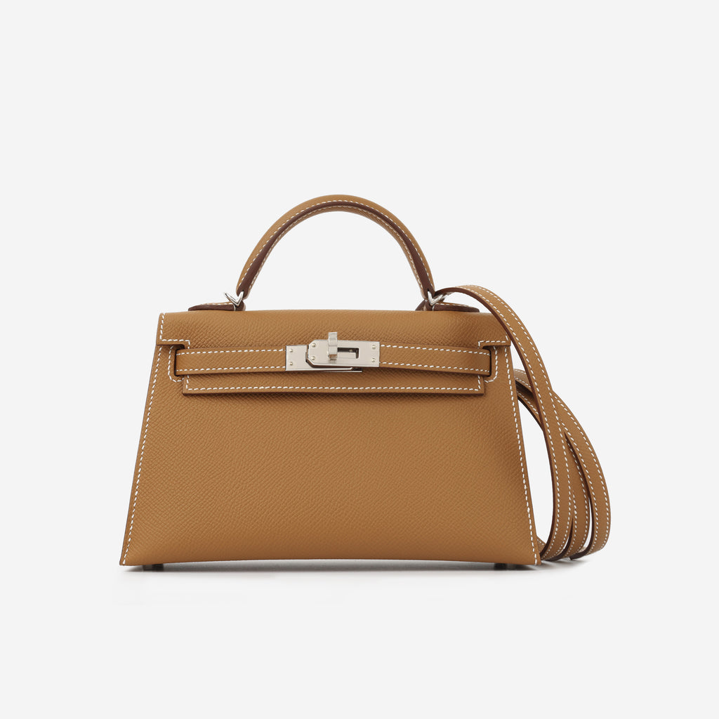 Hermès Mini Kelly 20 - Gold Epsom Palladium | Bagista