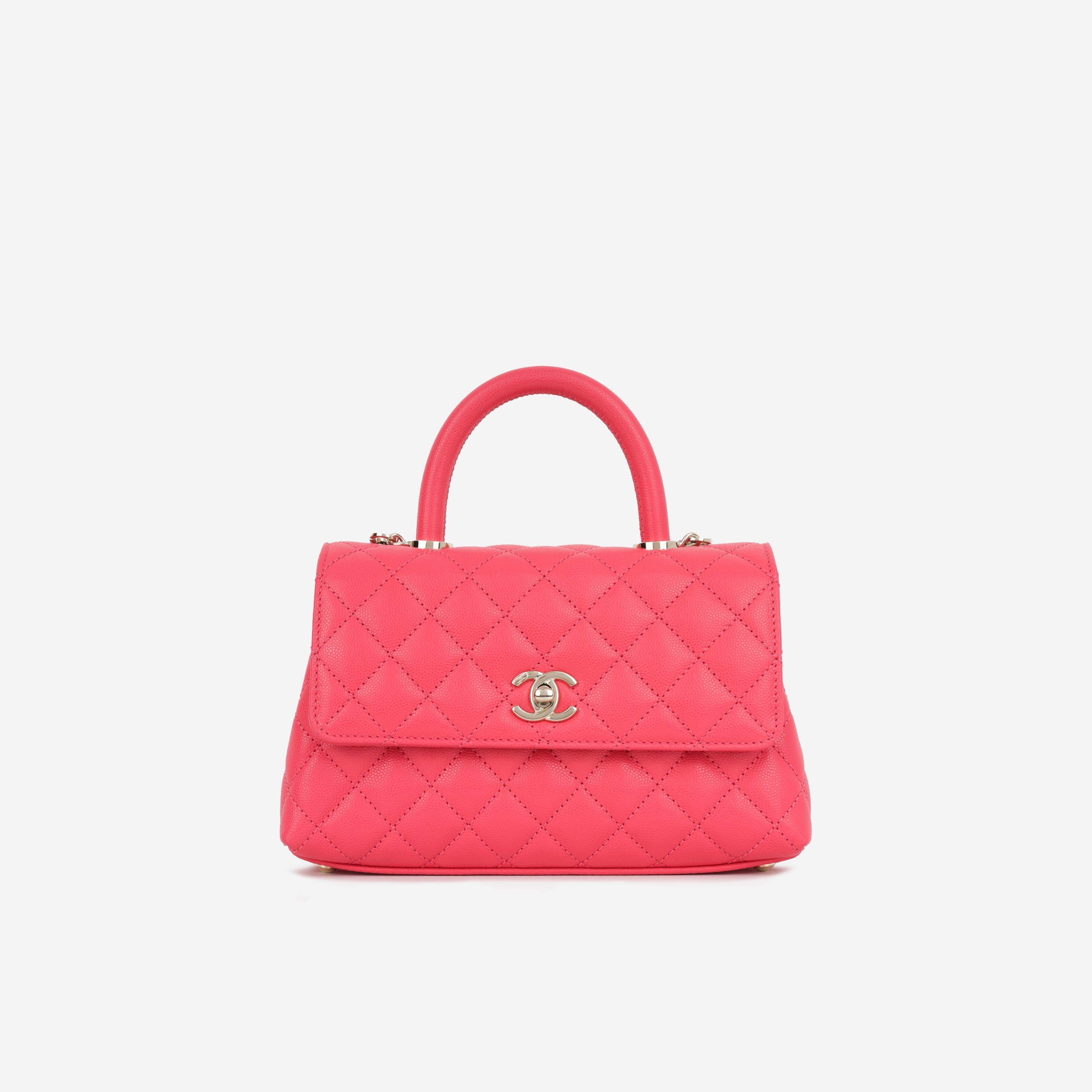 Chanel - Coco Handle - Small - Hot Pink Caviar - CGHW – Bagista