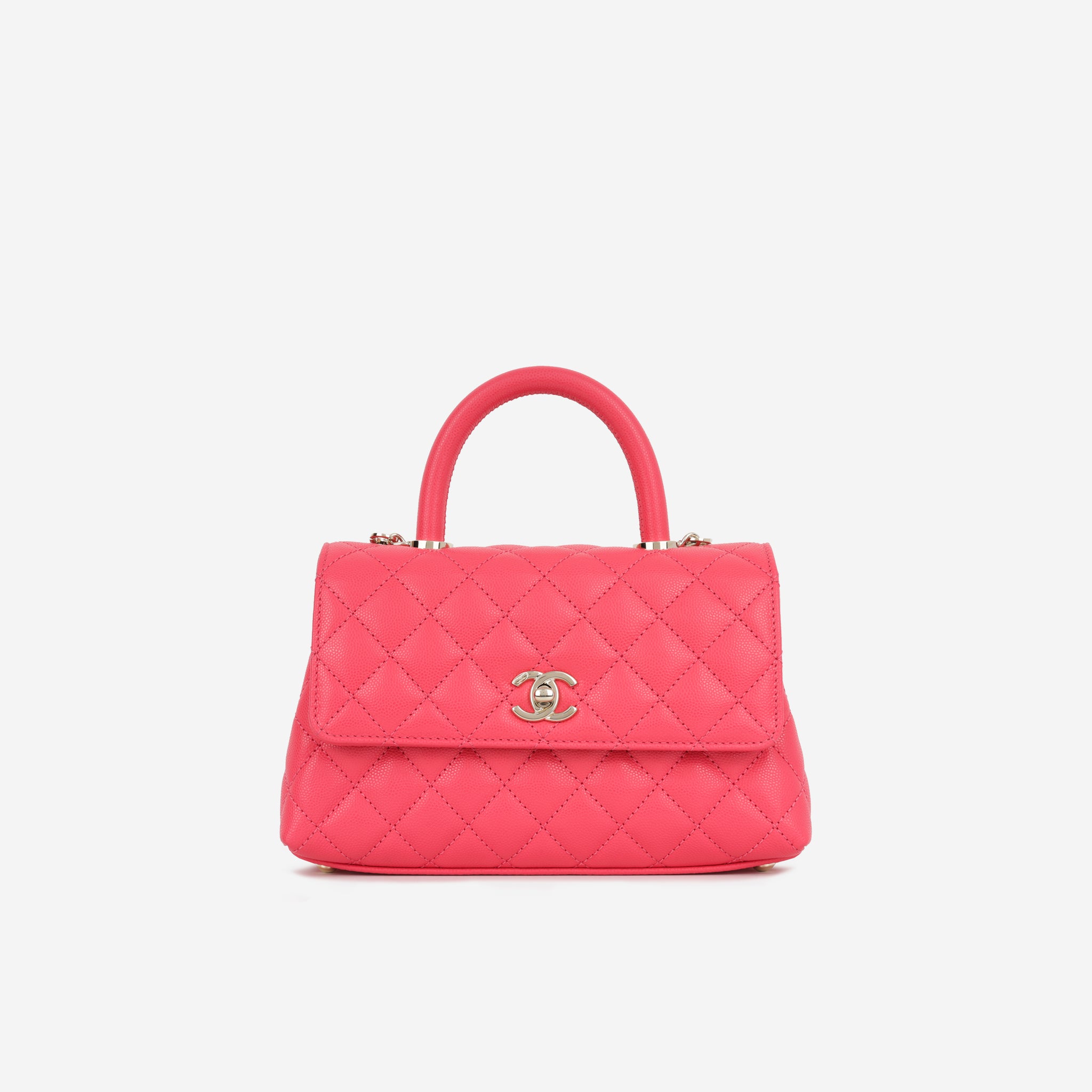 Chanel - Coco Handle - Small - Hot Pink Caviar - CGHW | Bagista