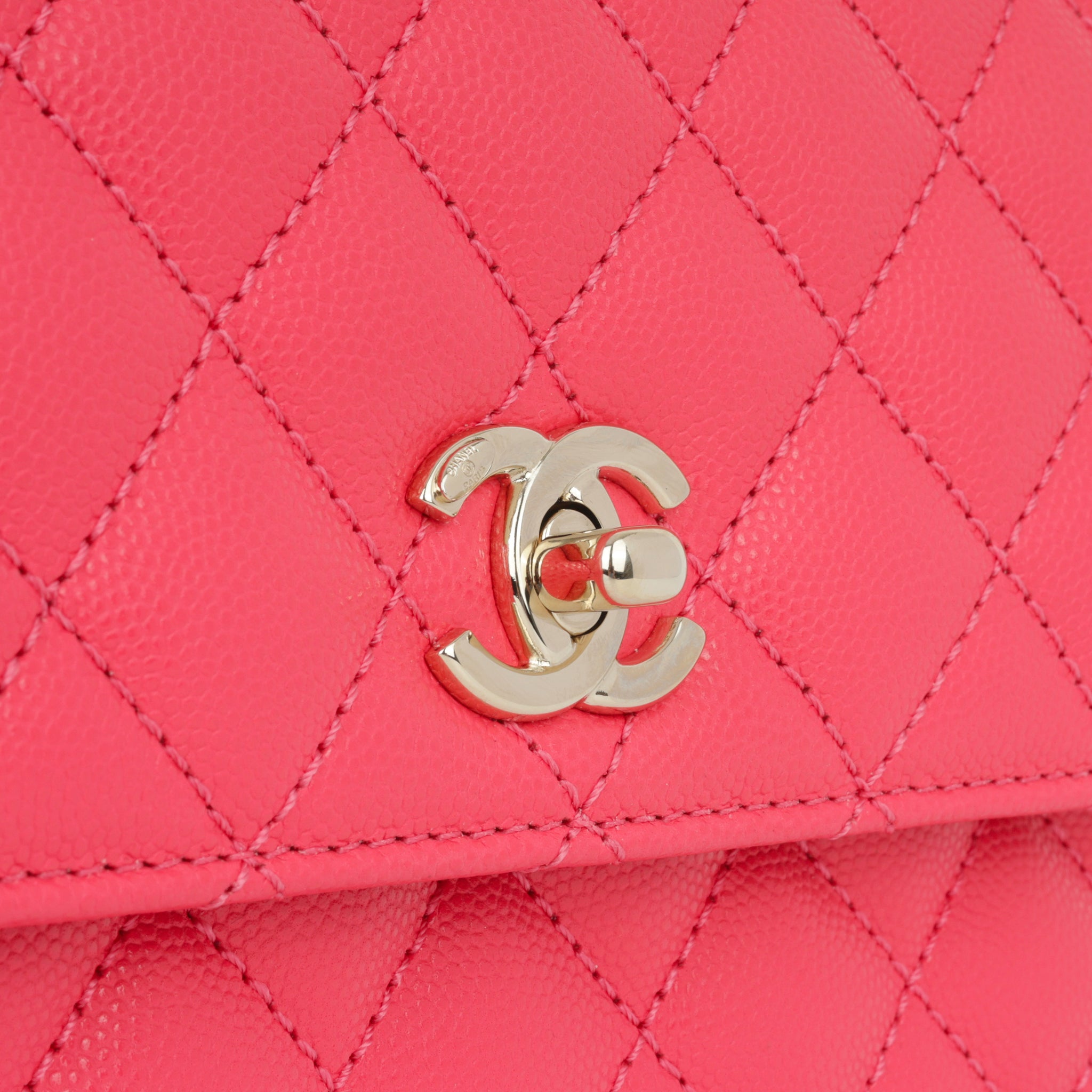 Chanel - Coco Handle - Small - Hot Pink Caviar - CGHW | Bagista
