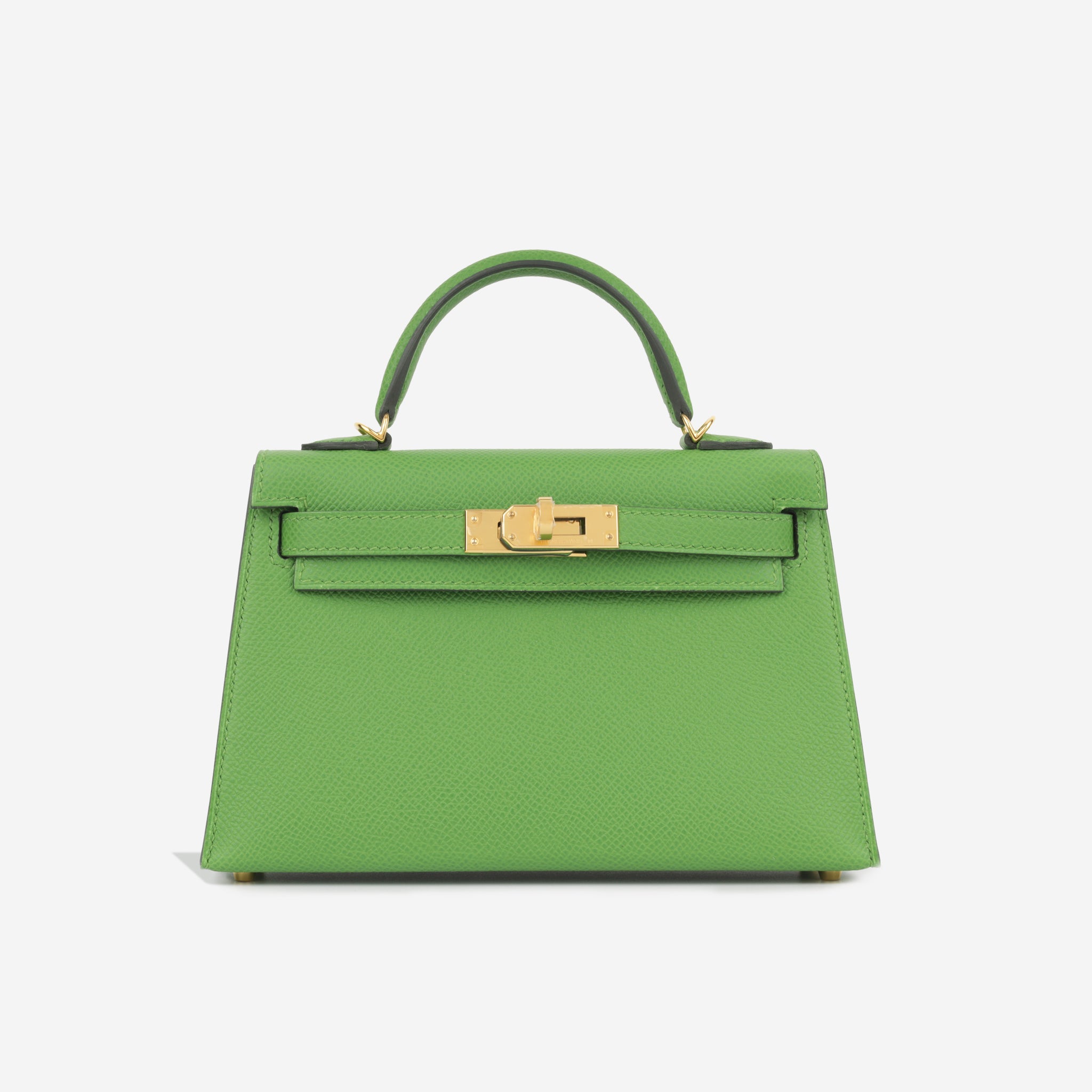 Hermès - Mini Kelly 20 - Mini Kelly - Vert Yucca Epsom - GHW - Brand ...