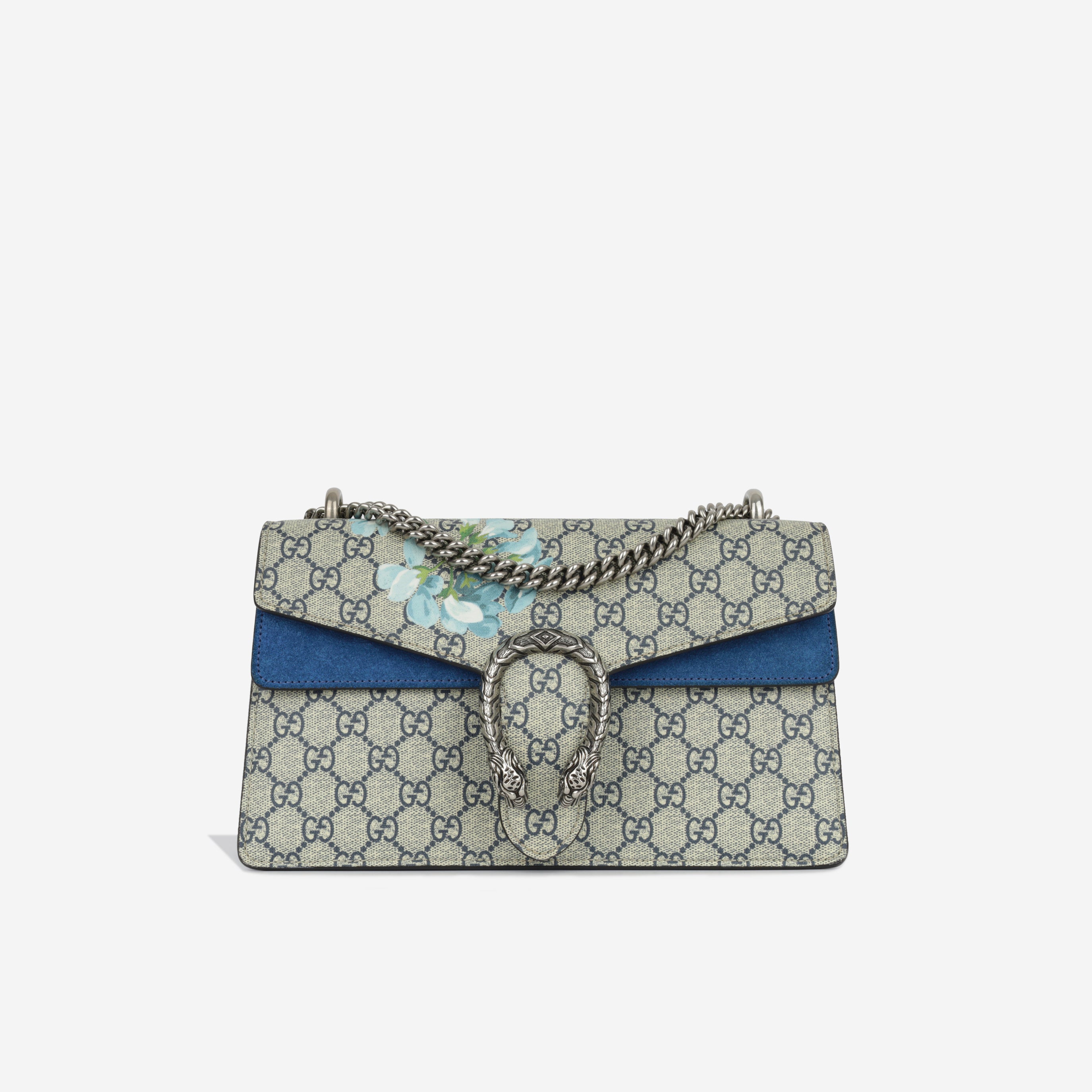 Gucci - Dionysus Small - GG Blue Bloom Canvas – Bagista