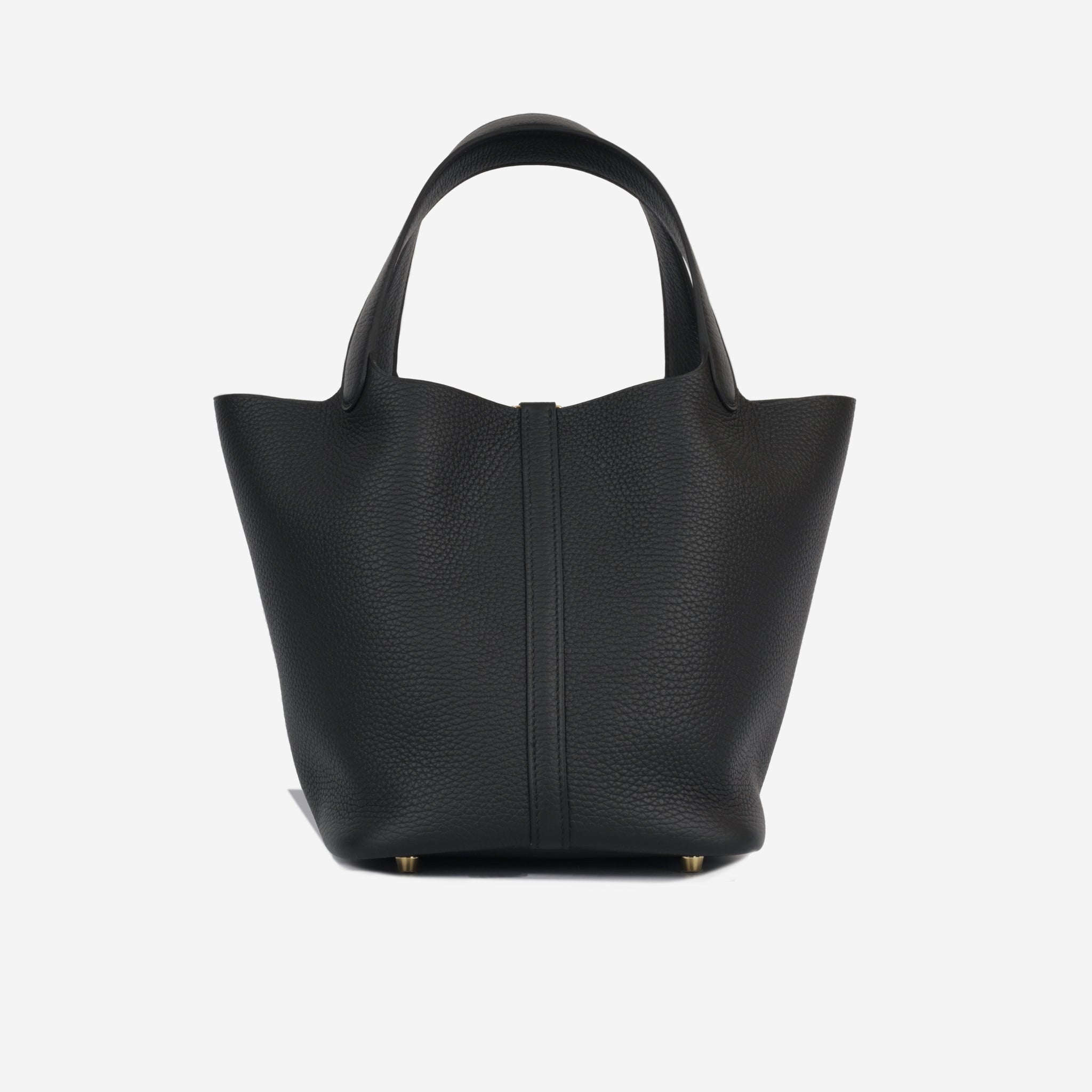 Hermès - Picotin 22 - Noir Clemence - GHW - Brand New - 2023 | Bagista