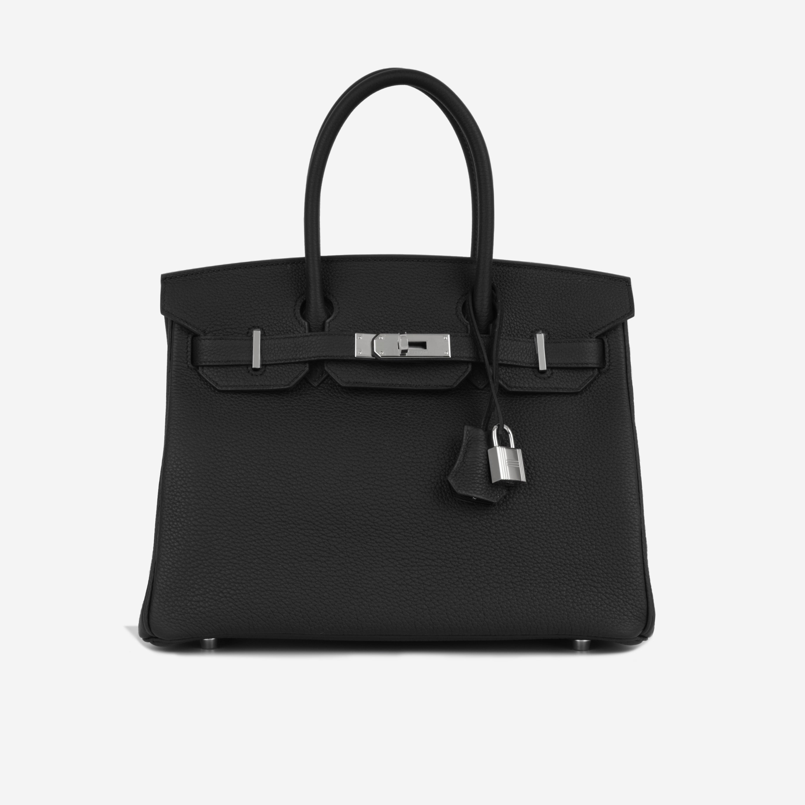 Hermès - Birkin 30 - Noir Togo - PHW - 2023 – Bagista