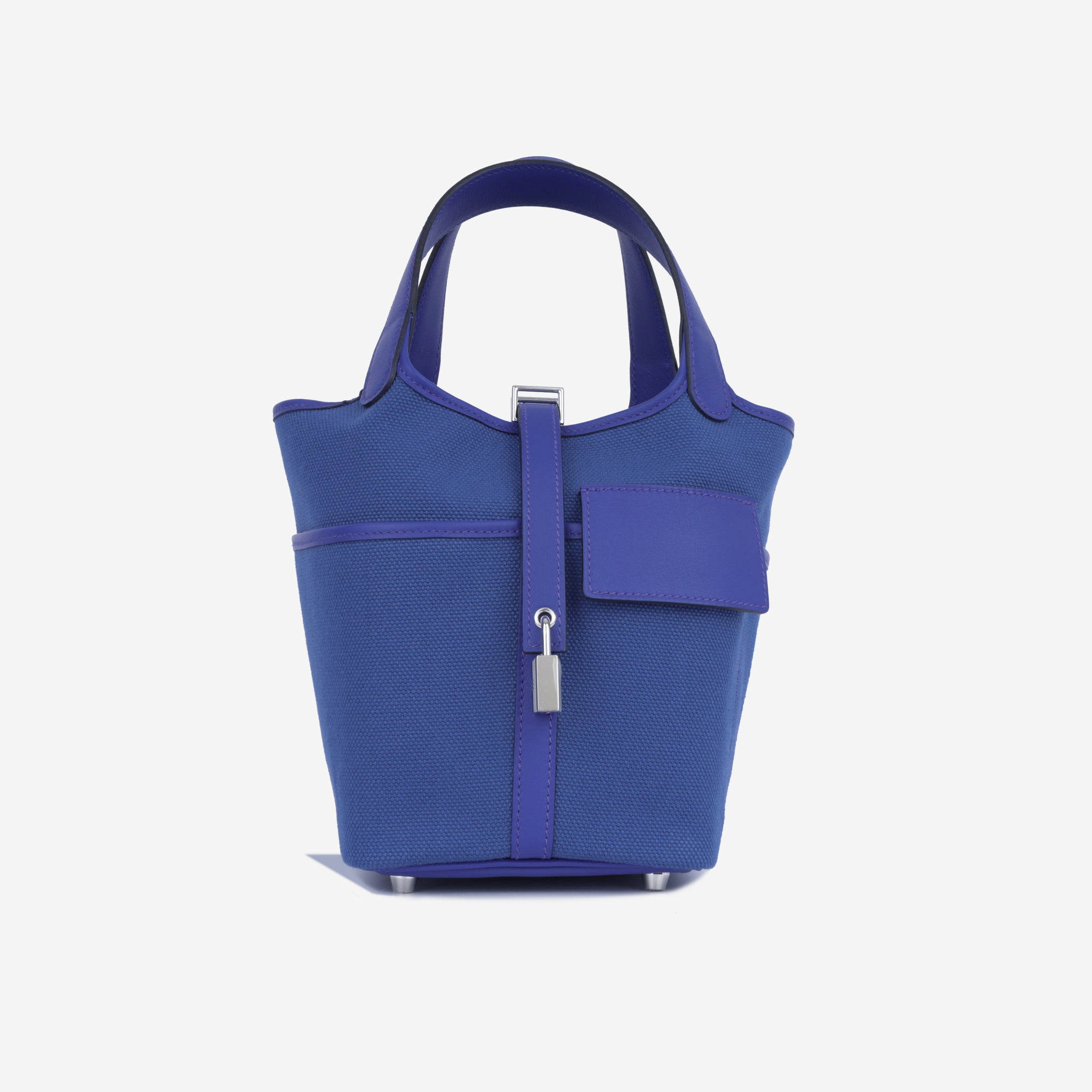 Hermès - Picotin 18 Cargo - Bleu France Canvas - PHW - 2023 | Bagista