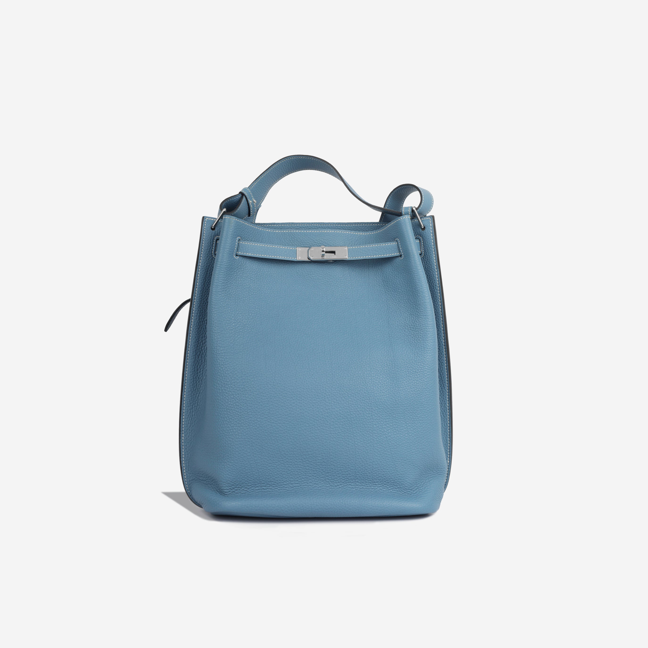 Hermès - So Kelly 26 - Blue Jean Togo PHW - 2011 – Bagista