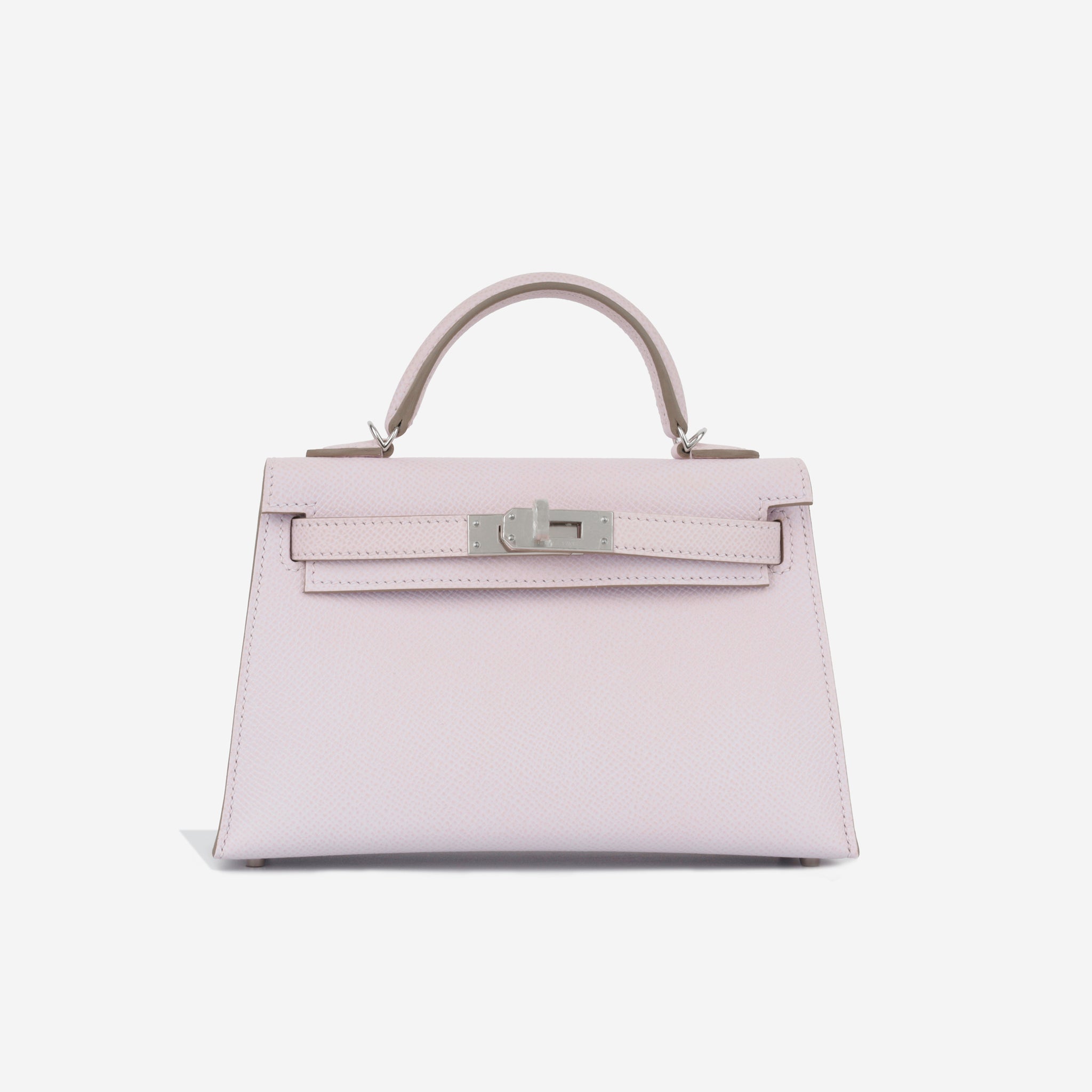 Hermès - Mini Kelly - Mauve Pale Epsom - PHW | Bagista