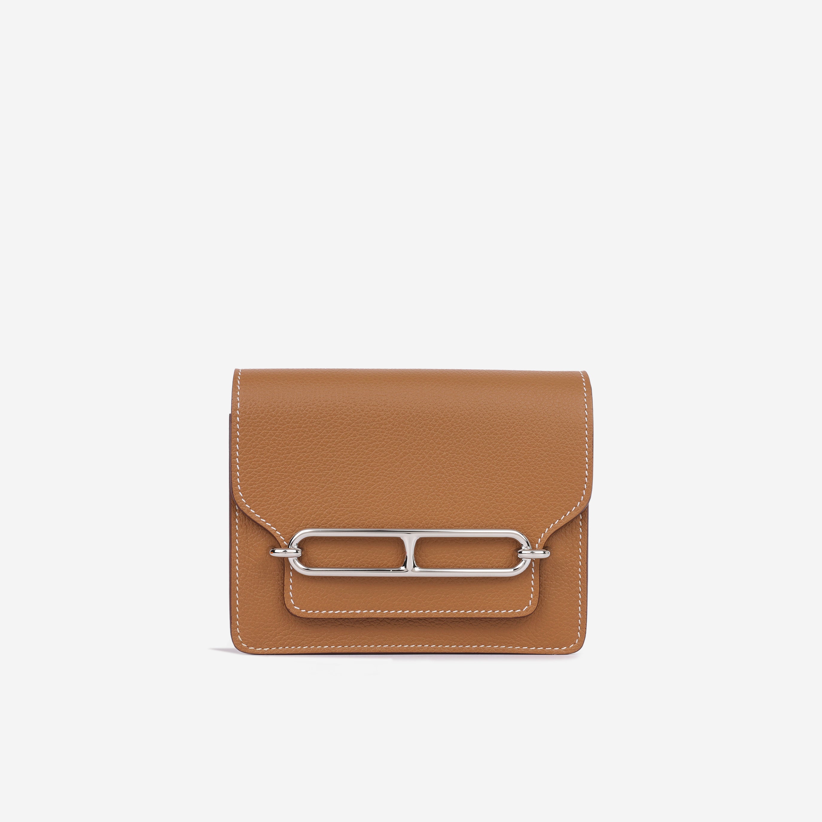 Hermès - Roulis Slim - Gold Evercolor PHW - Brand New - 2023 – Bagista