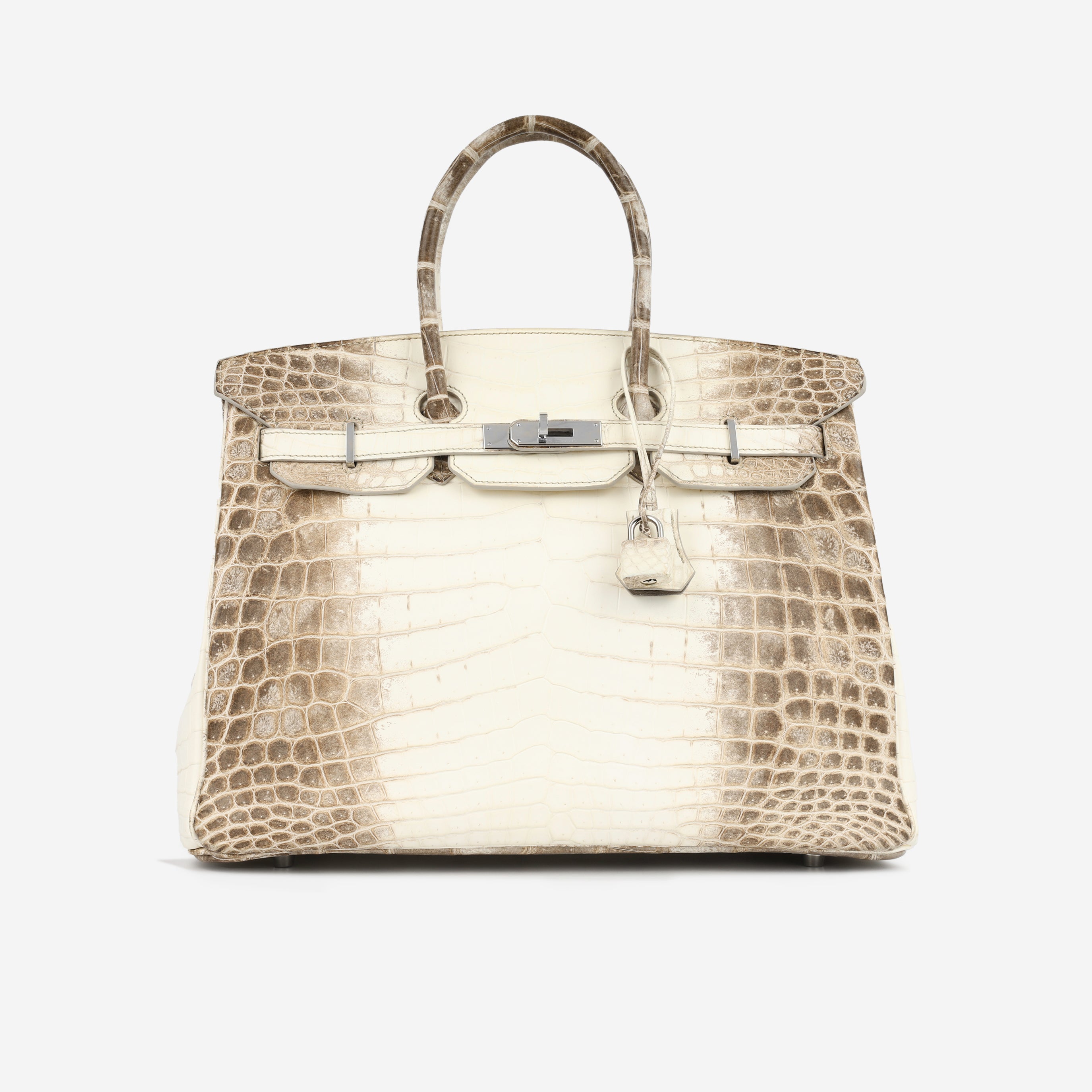 Hermès - Birkin 35 - Himalayan Crocodile Niloticus - Great Condition ...
