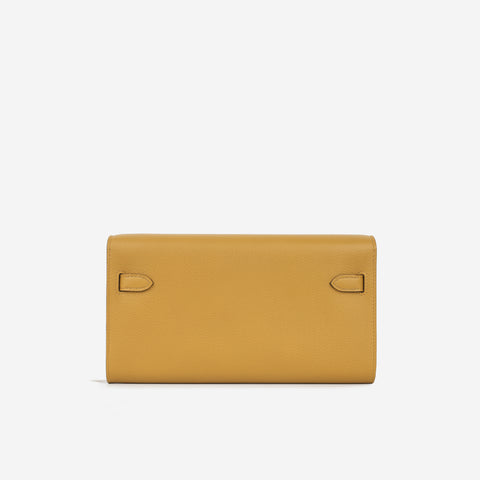 Hermès - Kelly To Go Wallet - Sesame Evercolor GHW - Unused - 2024 ...