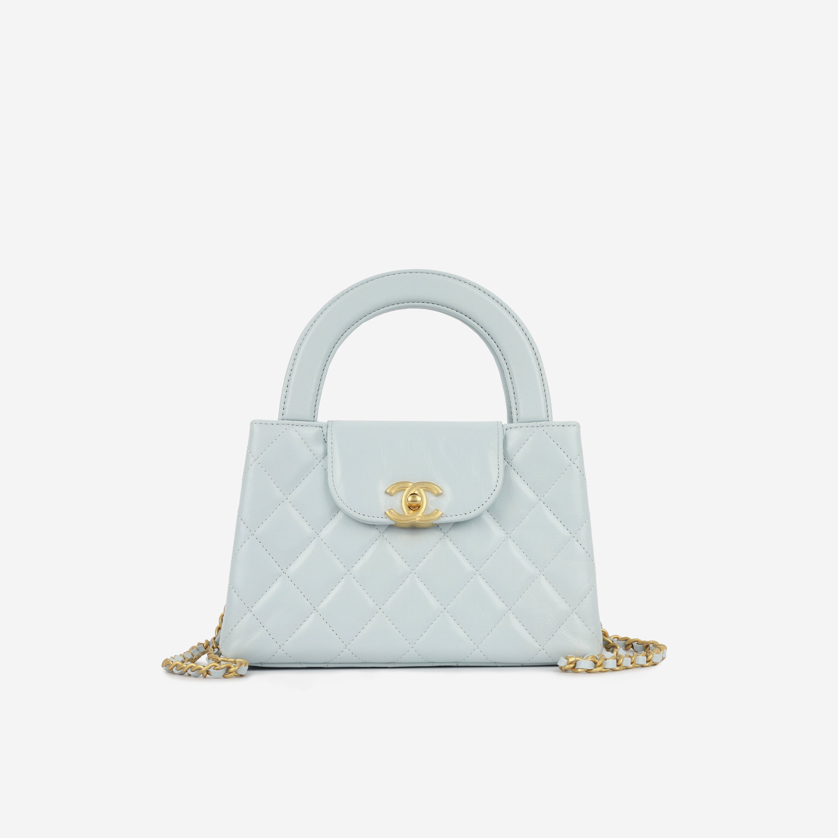Chanel - Small Kelly Re-Edition - Baby Blue Smooth Calfskin - GHW ...