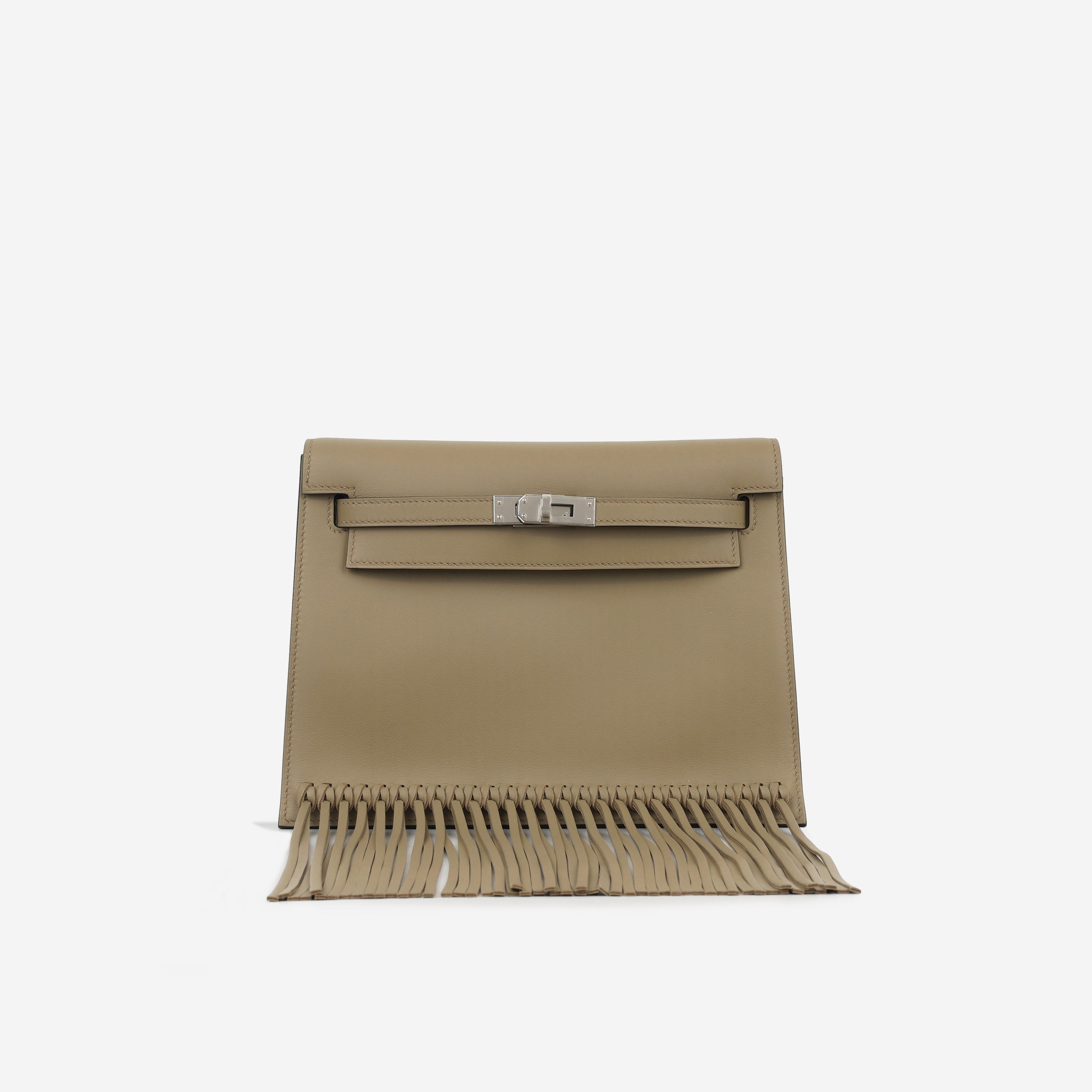 Hermès - Kelly Danse Anate - Beige Marfa Swift - PHW - Brand New – Bagista