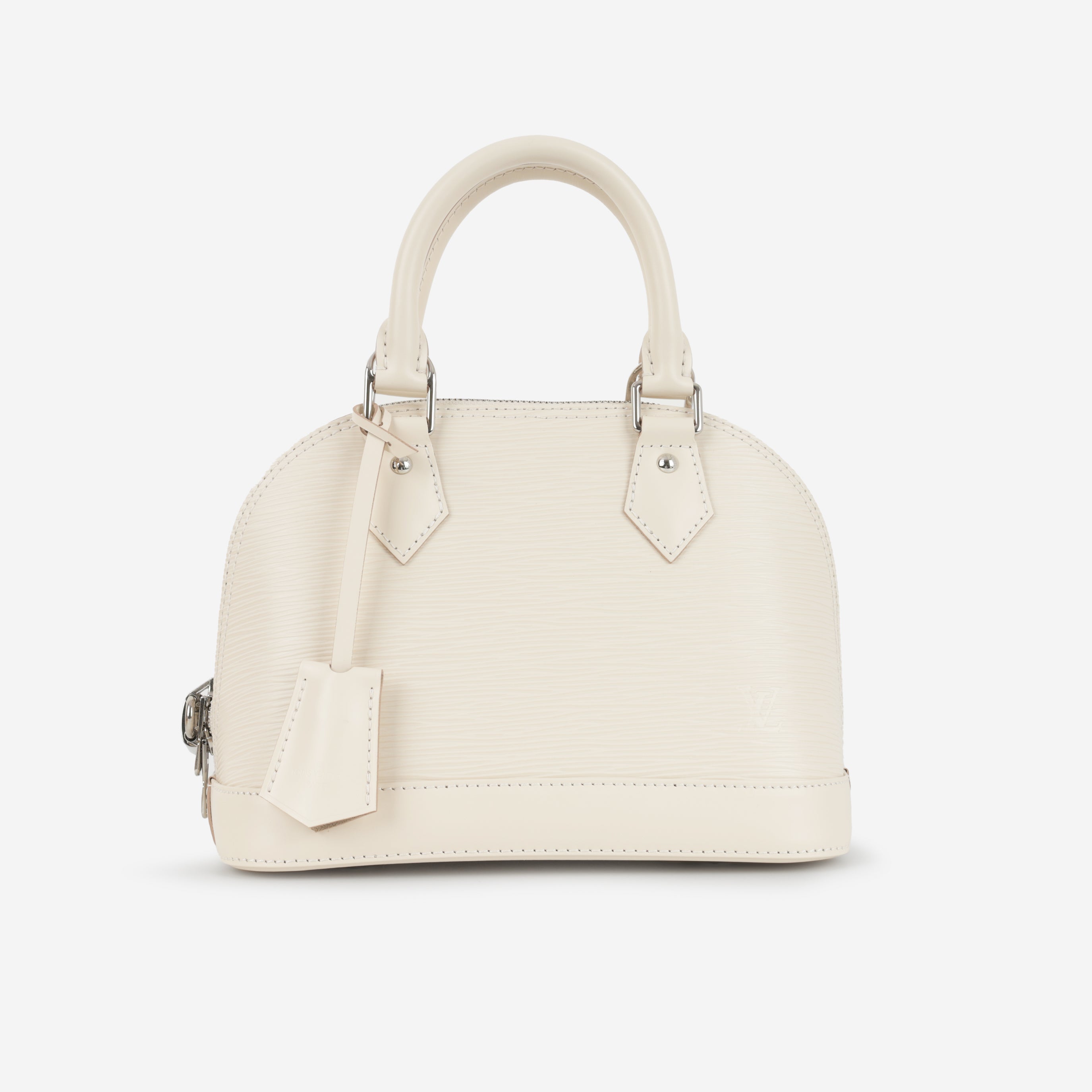 Louis Vuitton - Alma BB - Quartz White Epi Leather SHW - 2022 - Unused ...