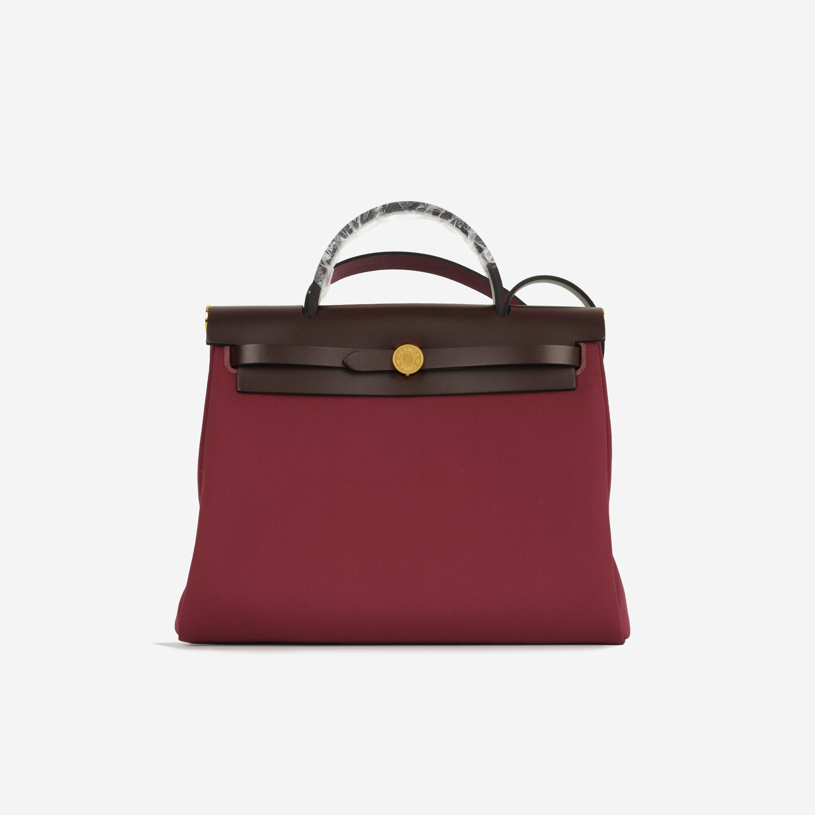 Hermes - Herbag 31 - Rubis / Rouge Sellier Hunter GHW - 2024 - Brand ...