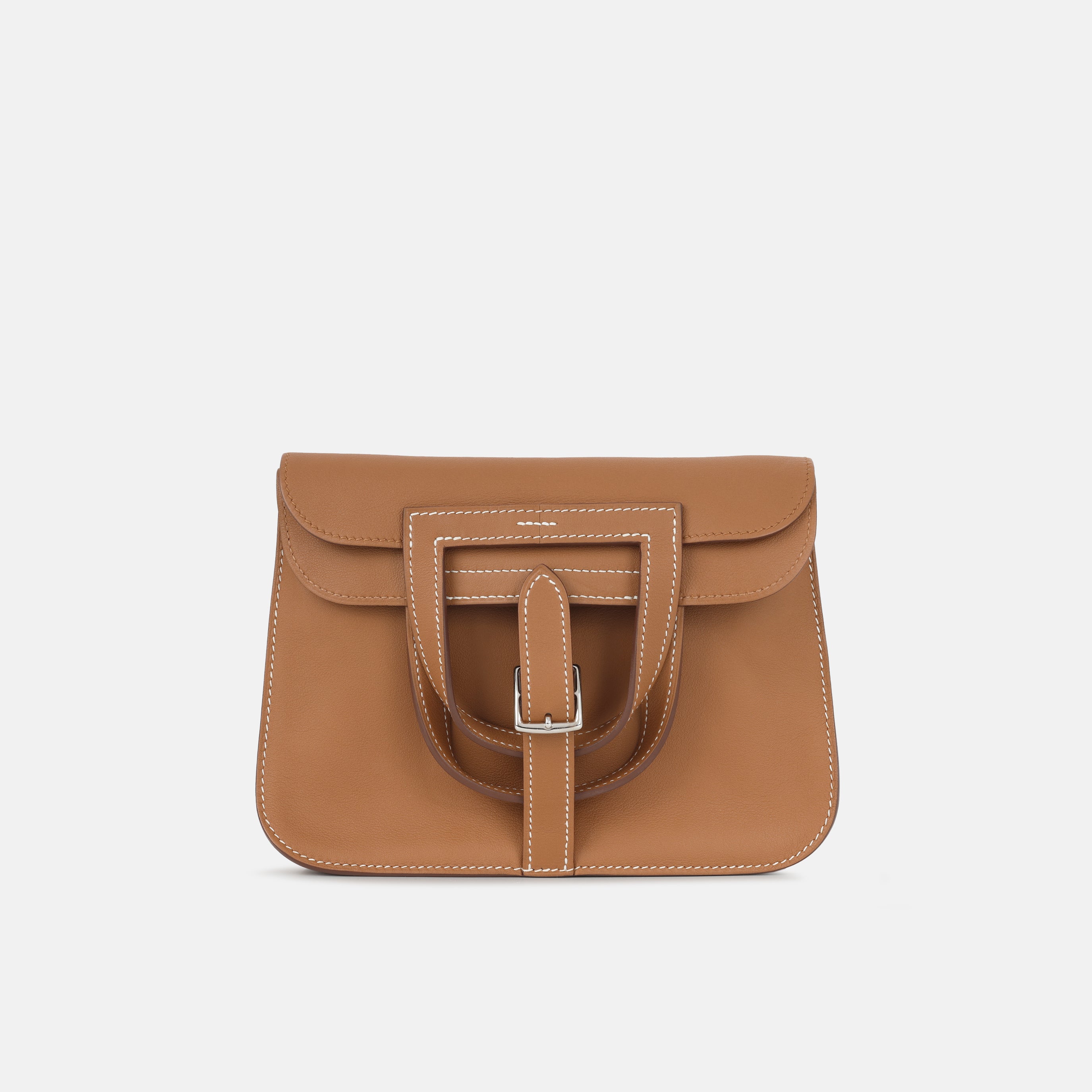 Hermes - Halzan 22 - Gold Swift PHW - 2016 - Pre-Loved – Bagista