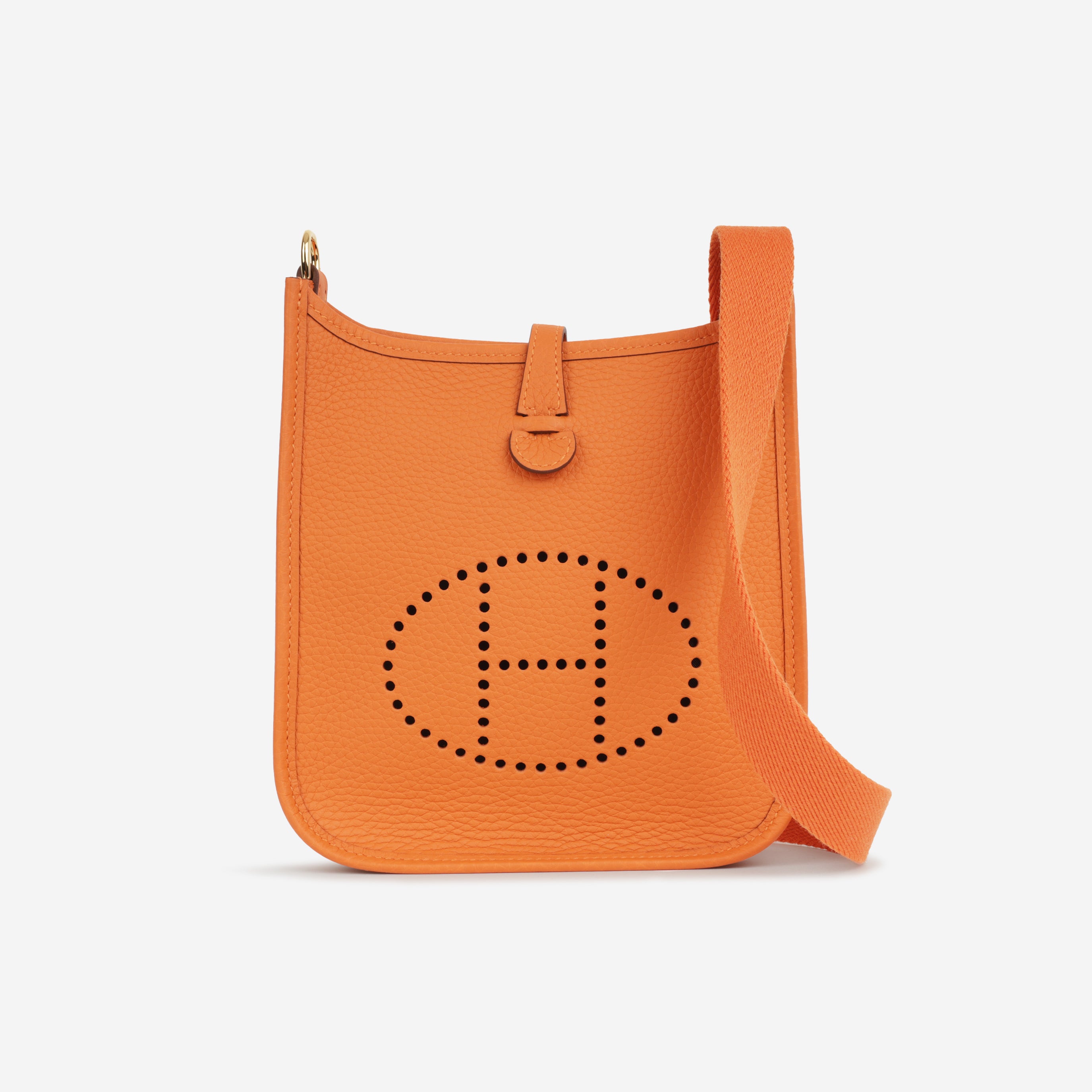 Hermès Evelyne TPM - Orange Clemence GHW - Brand New - 2024 – Bagista