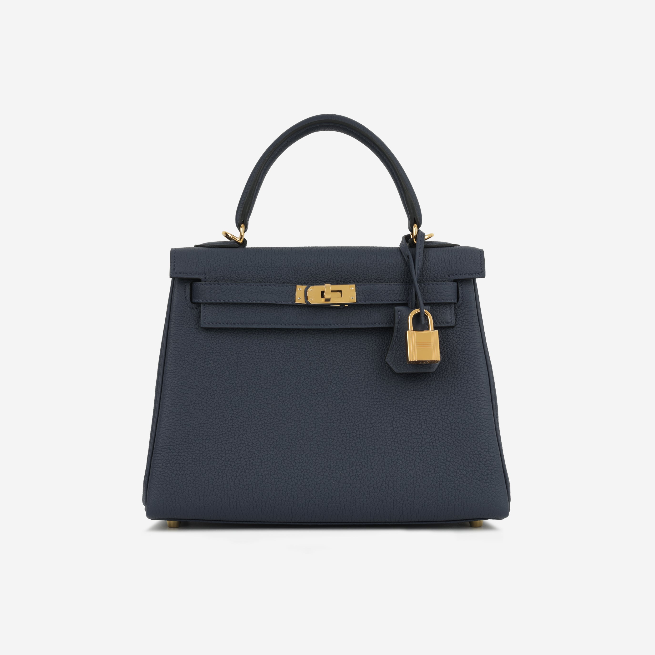 Hermès - Kelly 25 - Bleu Navy Togo GHW - 2024 - Brand New – Bagista
