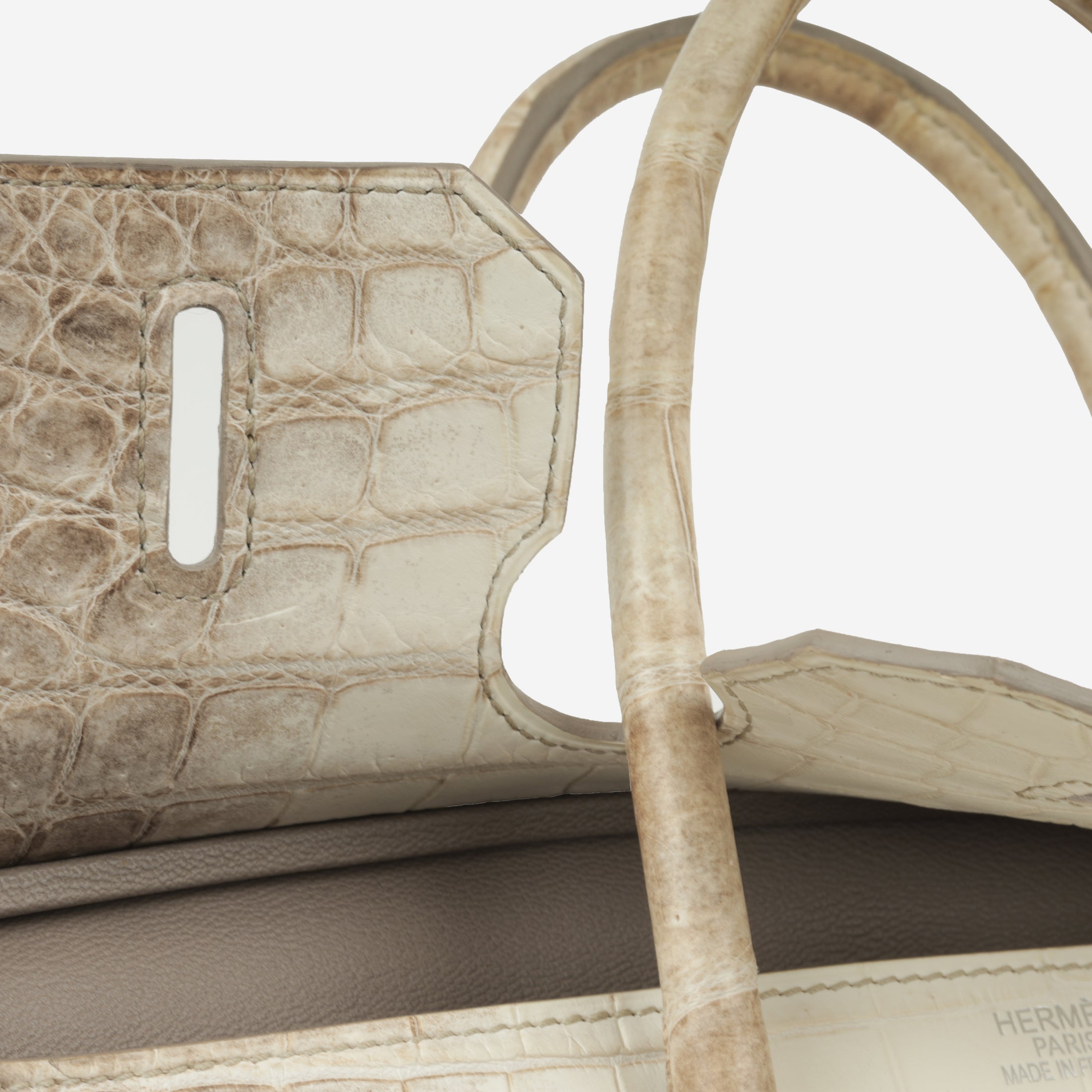 Hermès Birkin 35 Himalayan Crocodile | Rare Collector’s Piece – Bagista