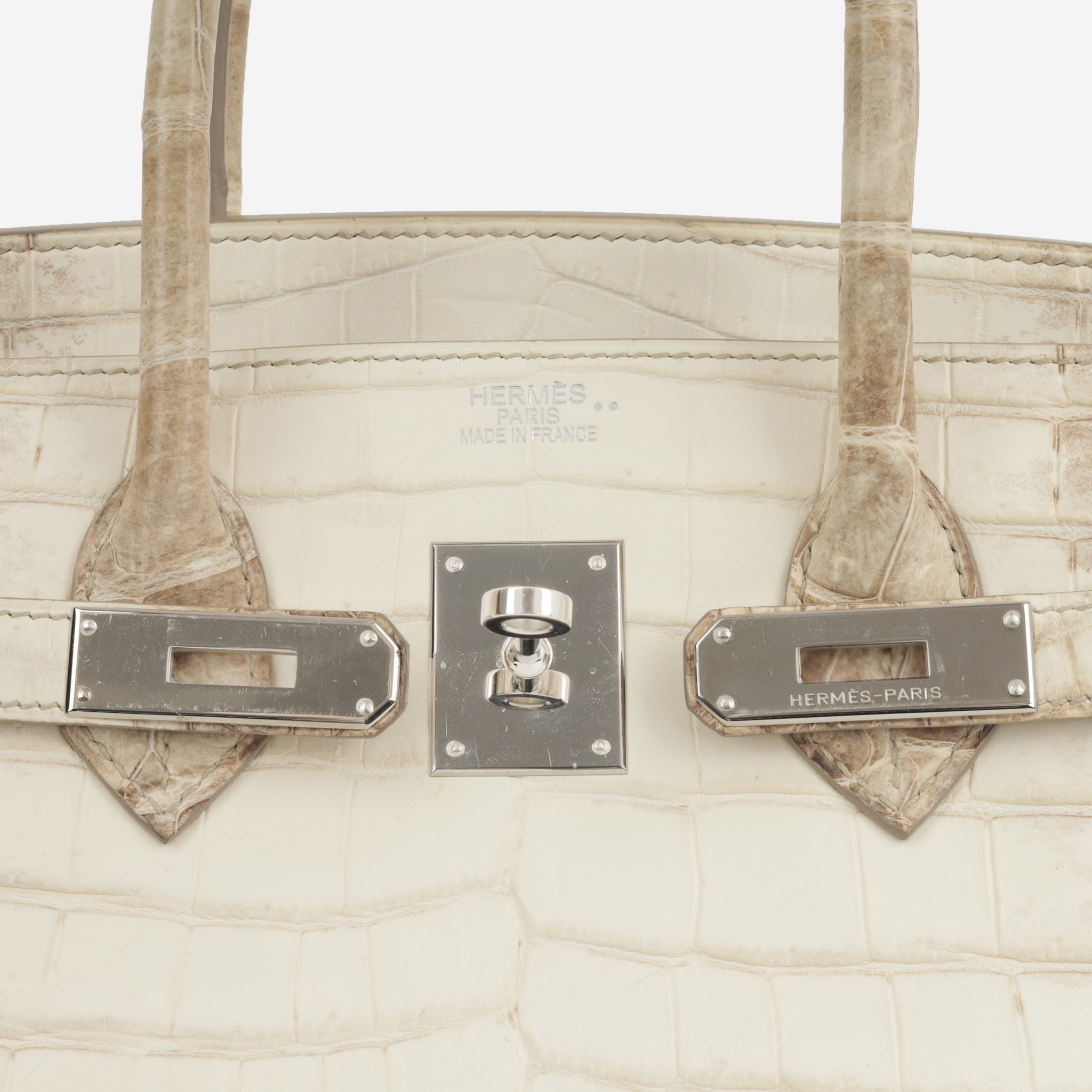 Hermès Birkin 35 Himalayan Crocodile | Rare Collector’s Piece – Bagista