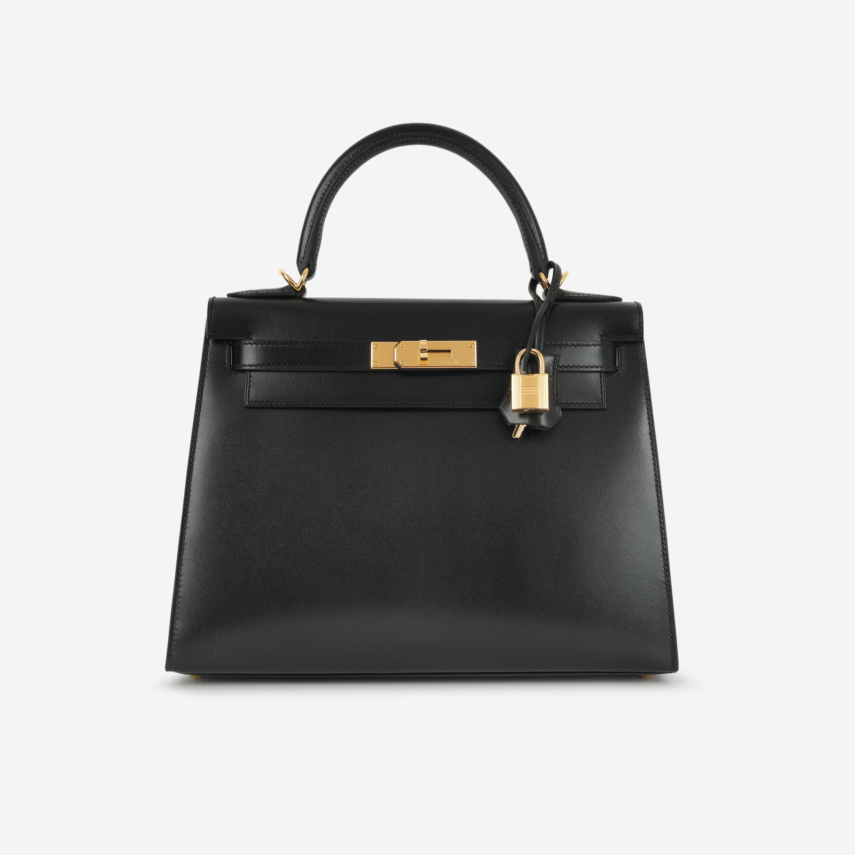 Hermès Kelly 28 Black Box Calf | Unused& Available Now – Bagista