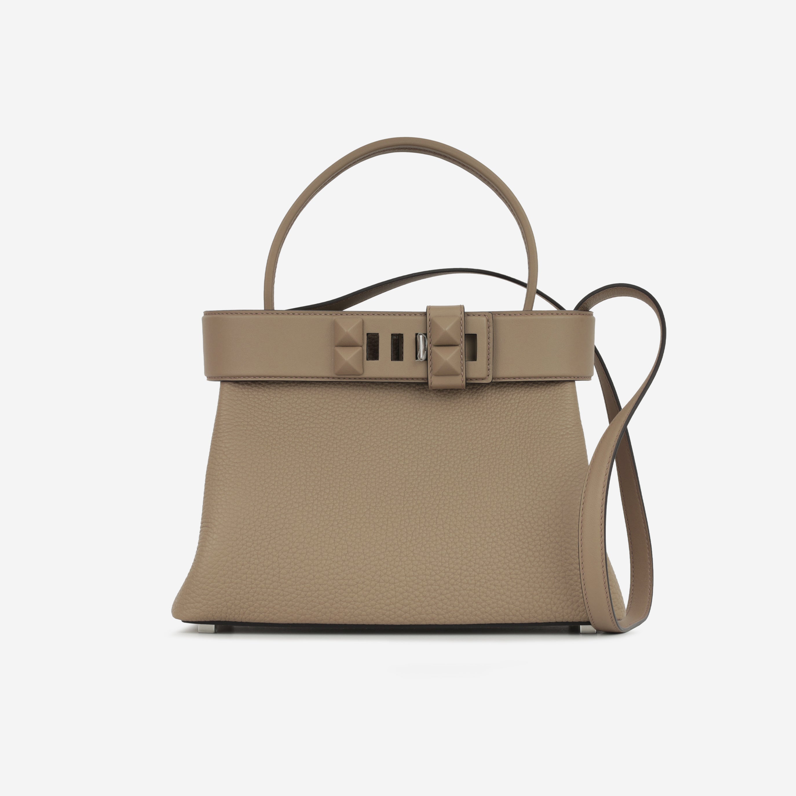 Hermès Medor Bag - Beige Marfa Togo / Swift | Palladium Hardware – Bagista