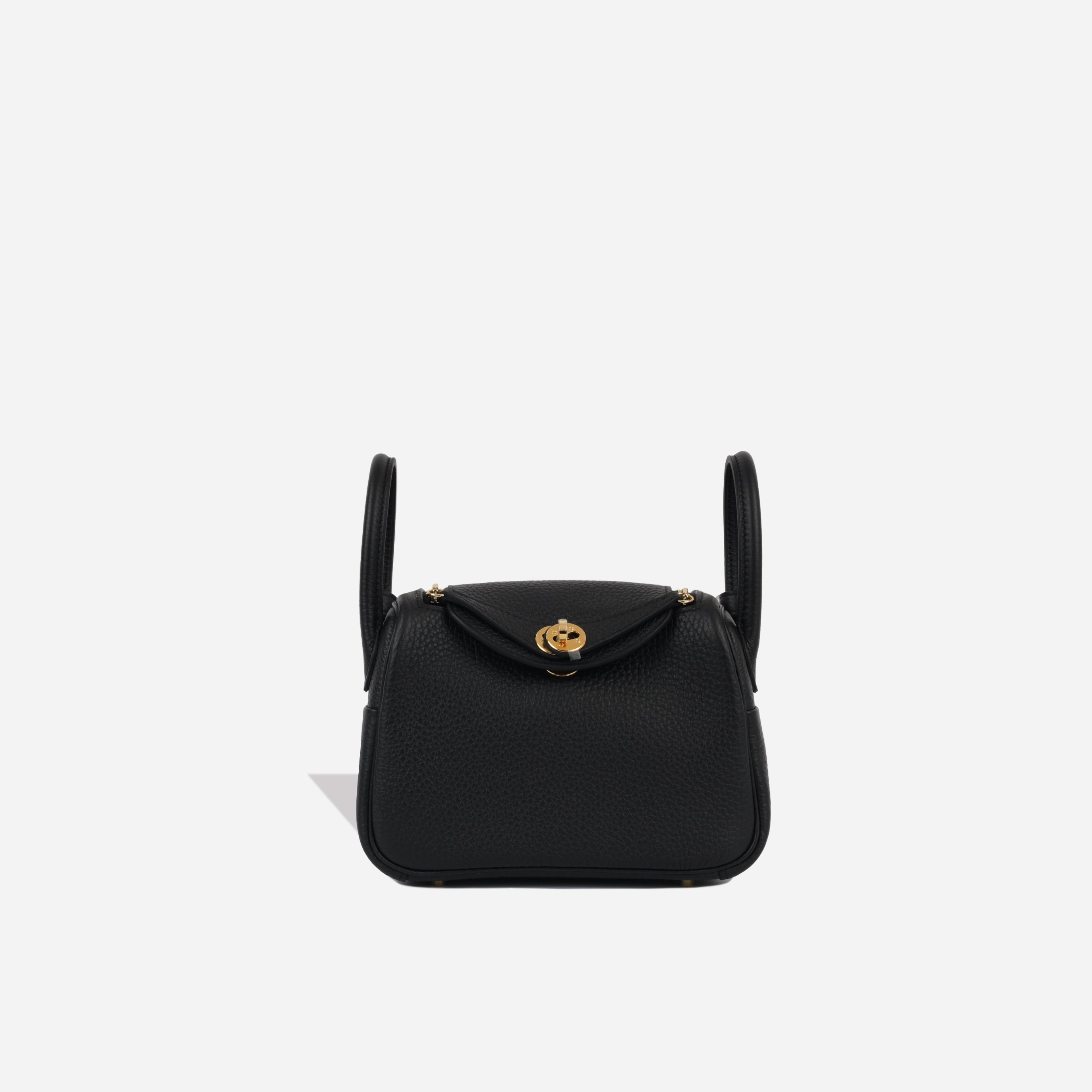 Hermès - Mini Lindy - Noir Clemence - GHW - Brand New - 2023 – Bagista