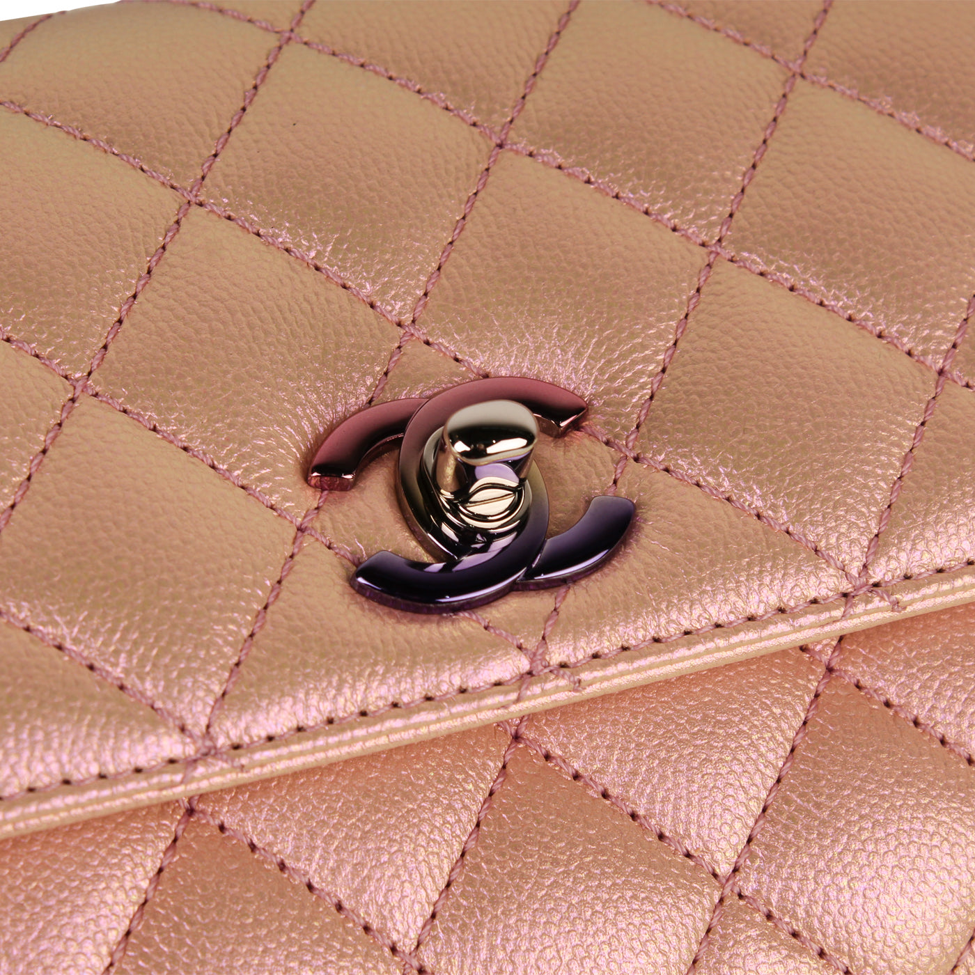 Chanel - Coco Handle Mini - Baby Pink Caviar - CGHW - Pre-Loved | Bagista