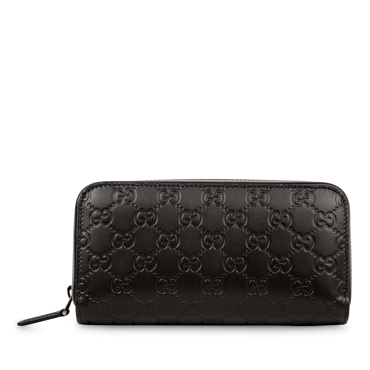 Gucci - Signature GG Zip around large wallet - New – Bagista