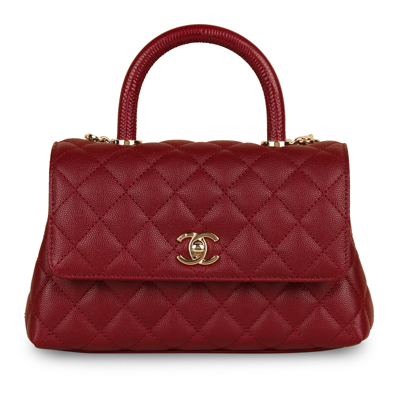 Chanel - Coco Handle - Red - Brand New – Bagista