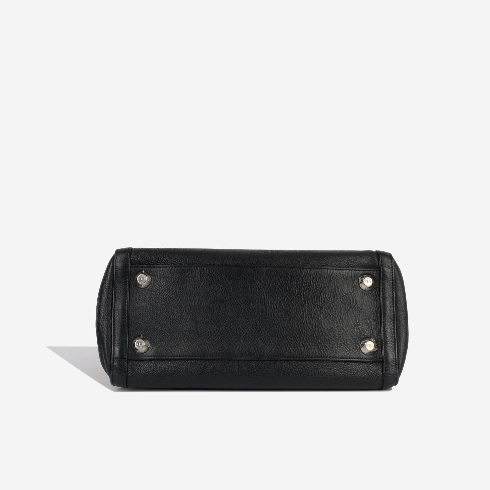 Dior - Top Handle Flight Bag - Black SHW - Pre Loved | Bagista