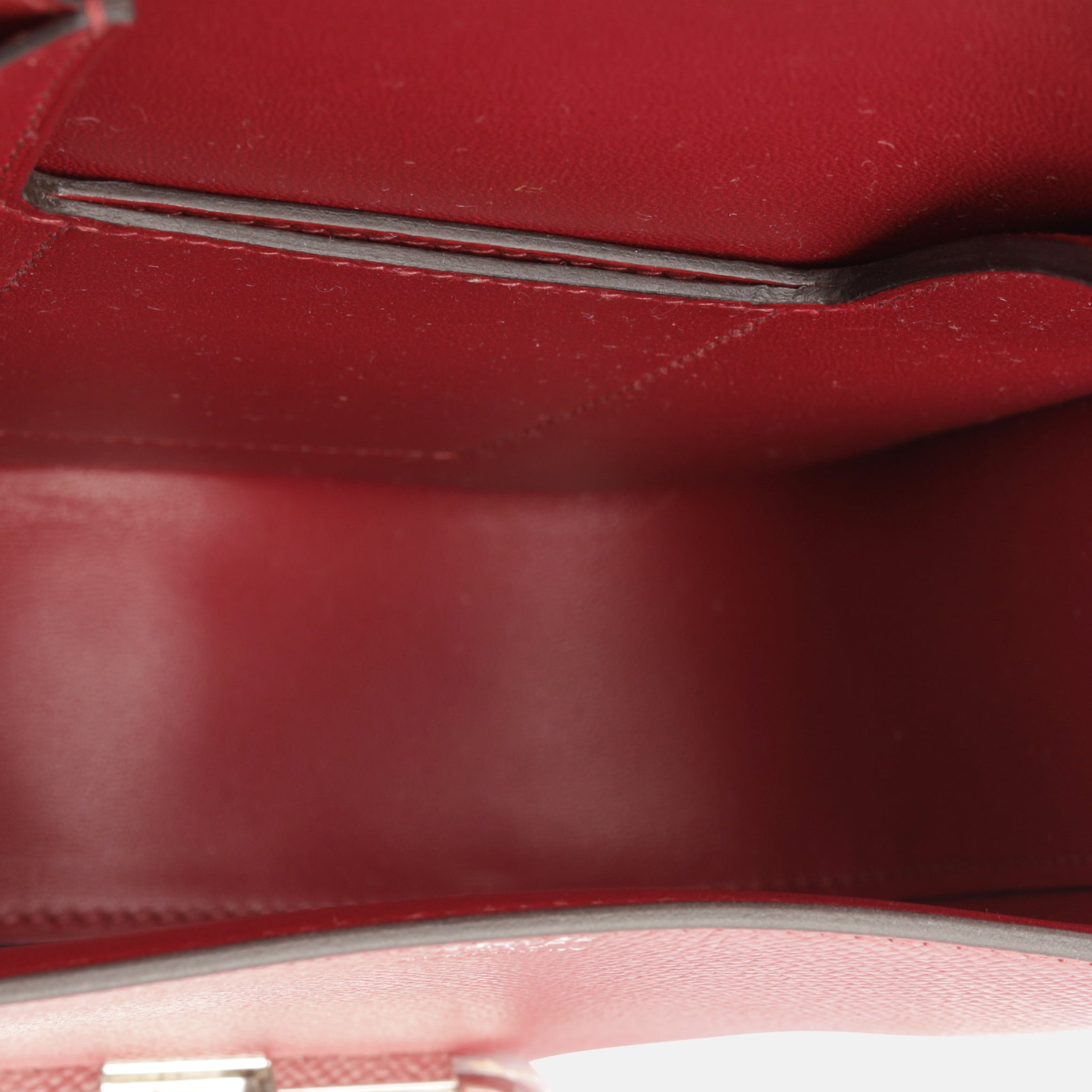 Hermès - Della Cavalleria Mini - Rouge Grenat - PHW - Brand New | Bagista